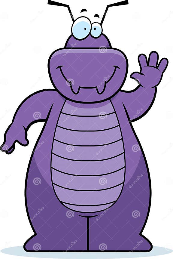 Cartoon Bug Waving stock vector. Illustration of animal - 47088002