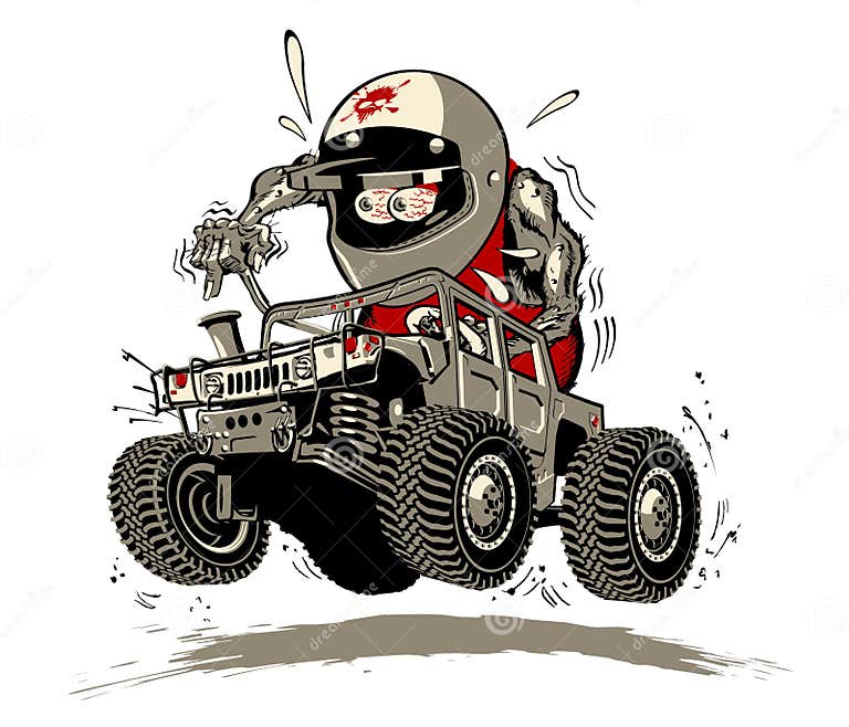 Cartoon Buggy stock vector. Illustration of isolated - 222062179