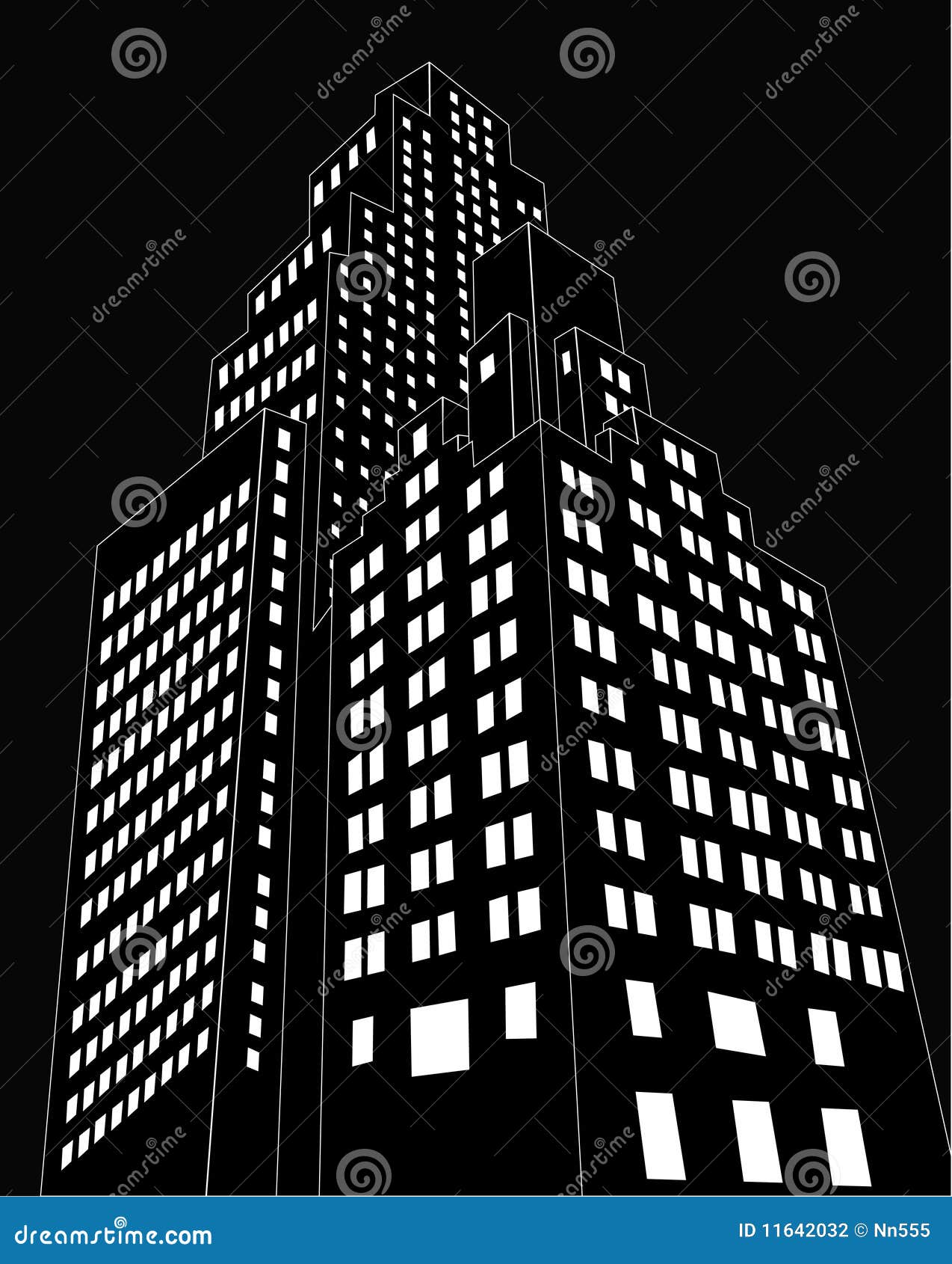 Cartoon Building stock vector. Illustration of building - 11642032