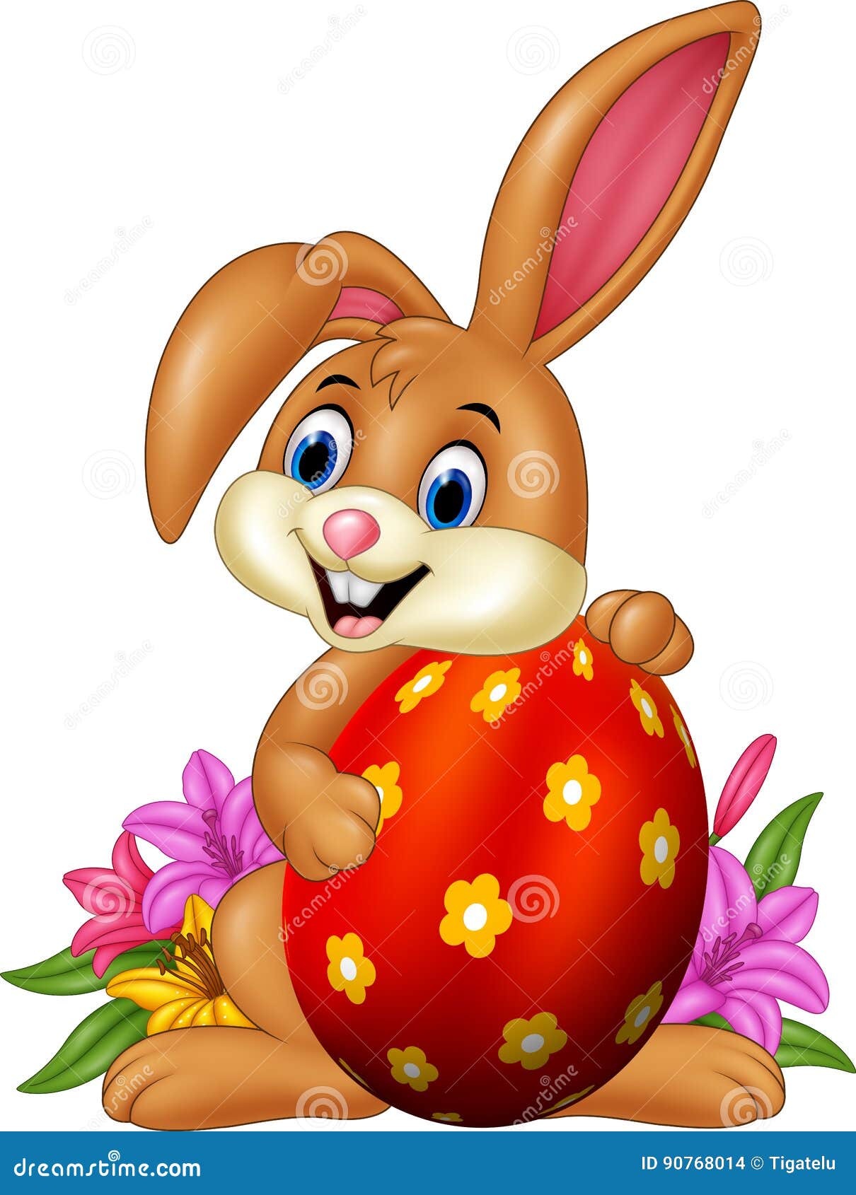 Easter Bunny Holding Sign Png