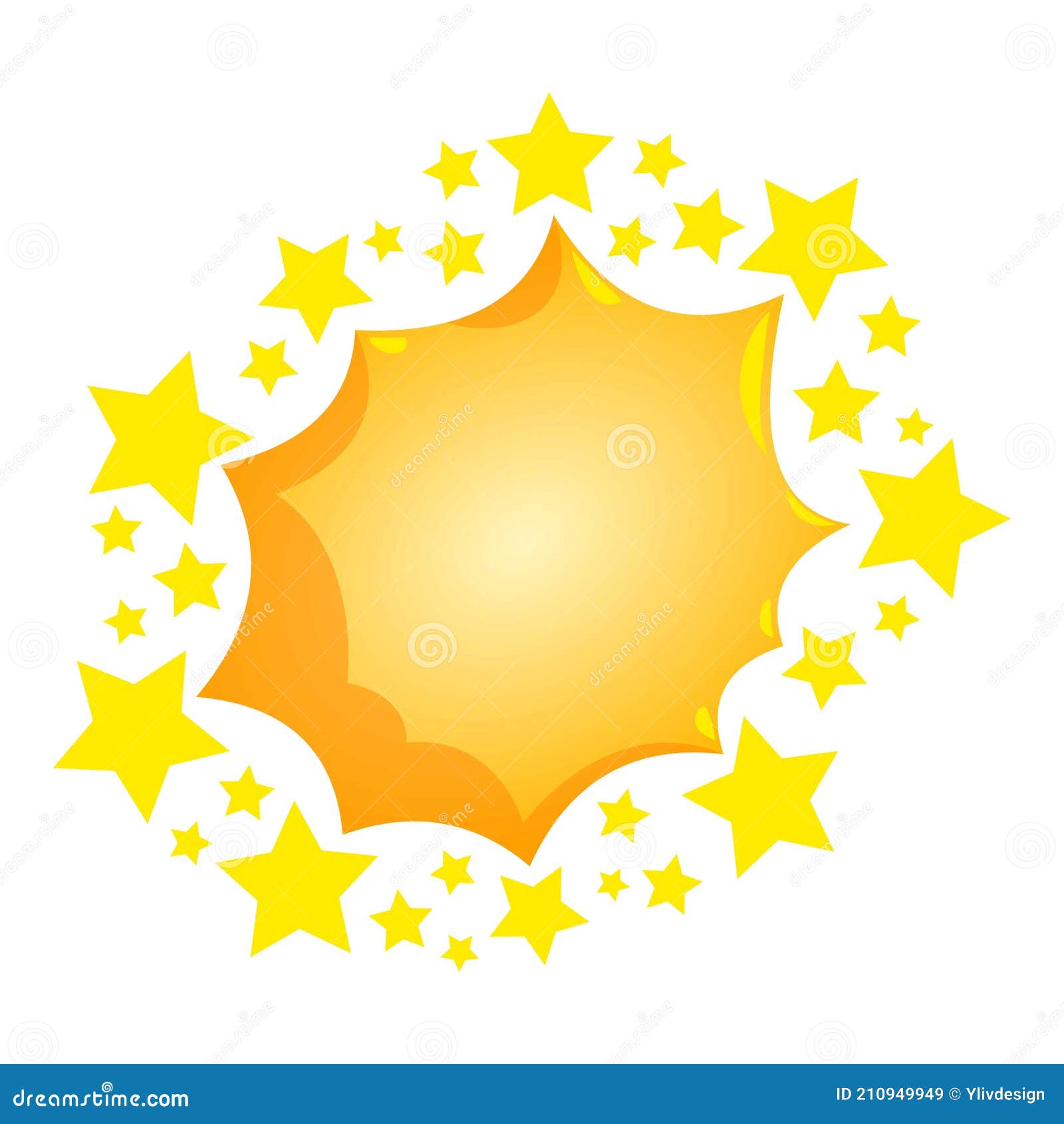 Cartoon Bursting Icon, Isometric Style Stock Vector - Illustration of ...