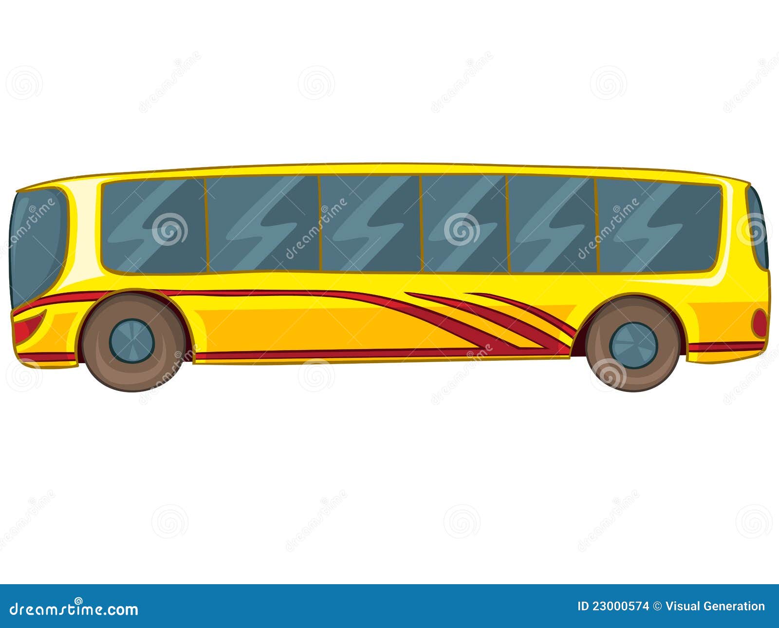 Cartoon Bus Stock Images - Image: 23000574
