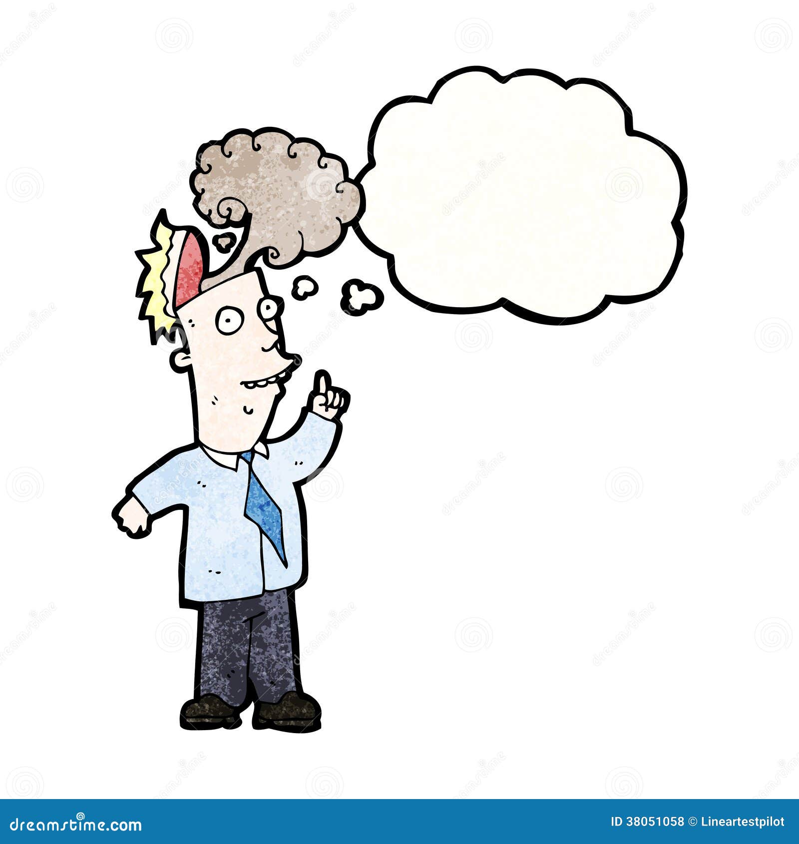 Cartoon Of Overheated Or Exhausted Man And Celsius Thermometer Showing ...