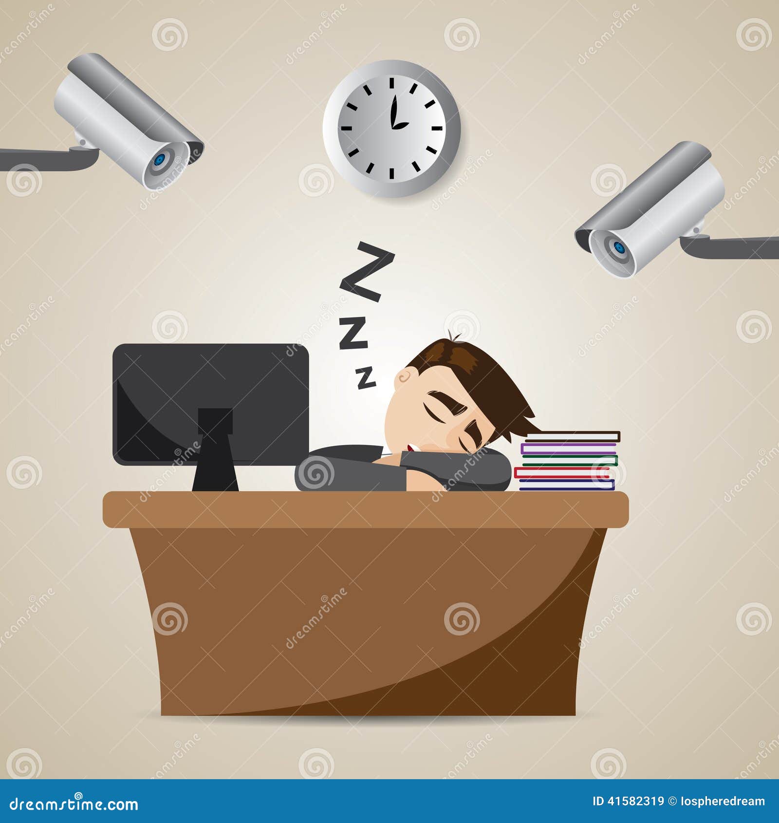 Cartoon Cctv Cameras Set. Isolated Surveillance Camera, Home Watching ...