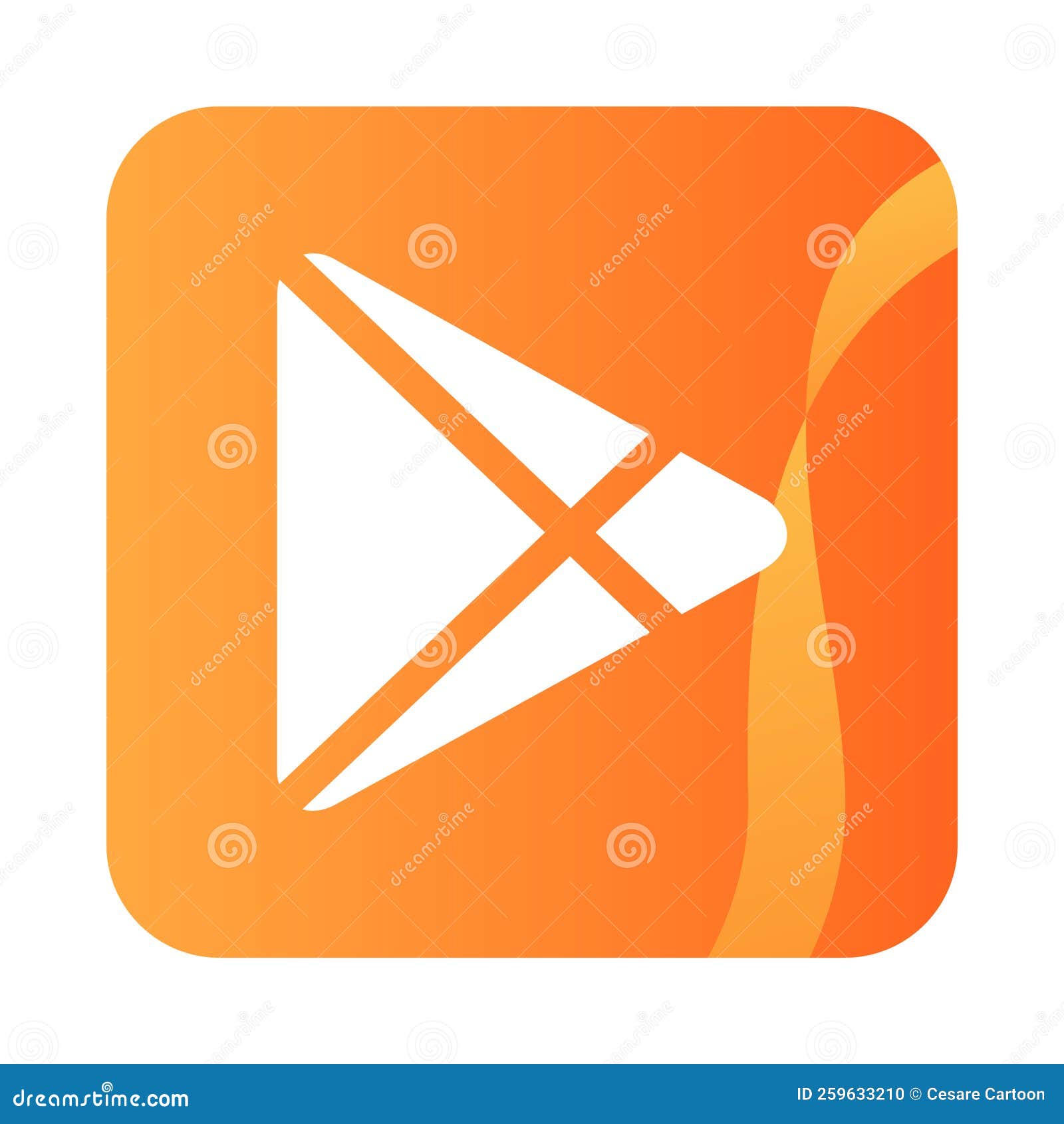 Cartoon button google play editorial image. Illustration of apps ...