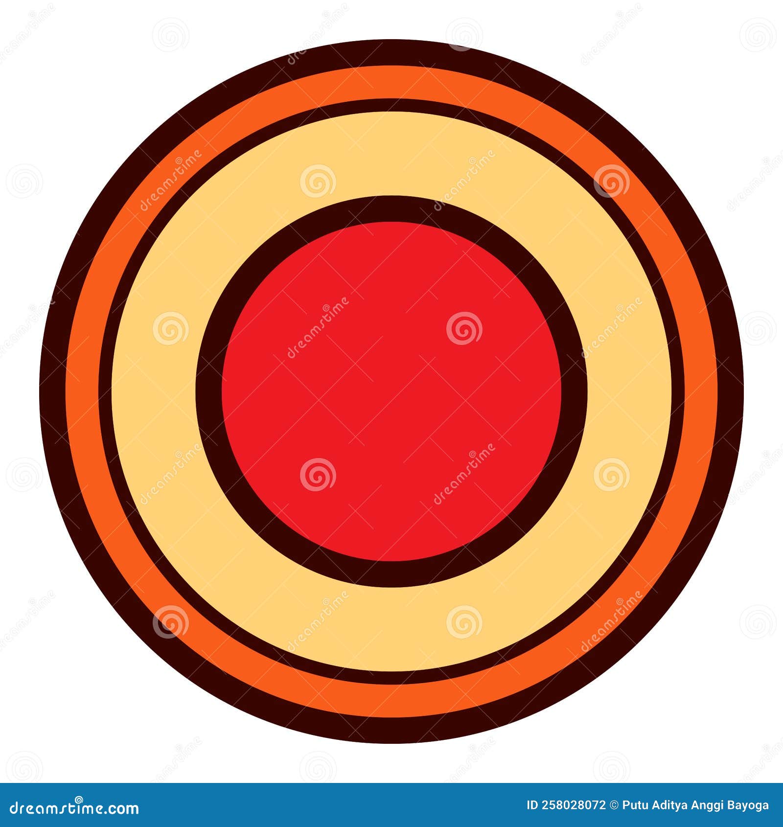 Cartoon record button stock vector. Illustration of button - 258028072