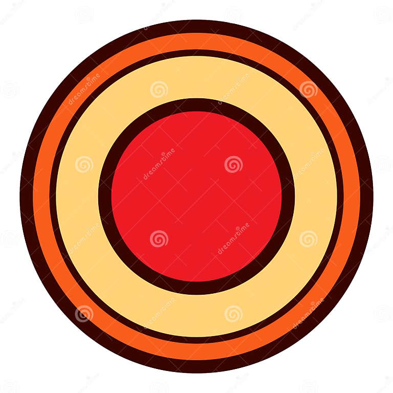 Cartoon record button stock vector. Illustration of button - 258028072
