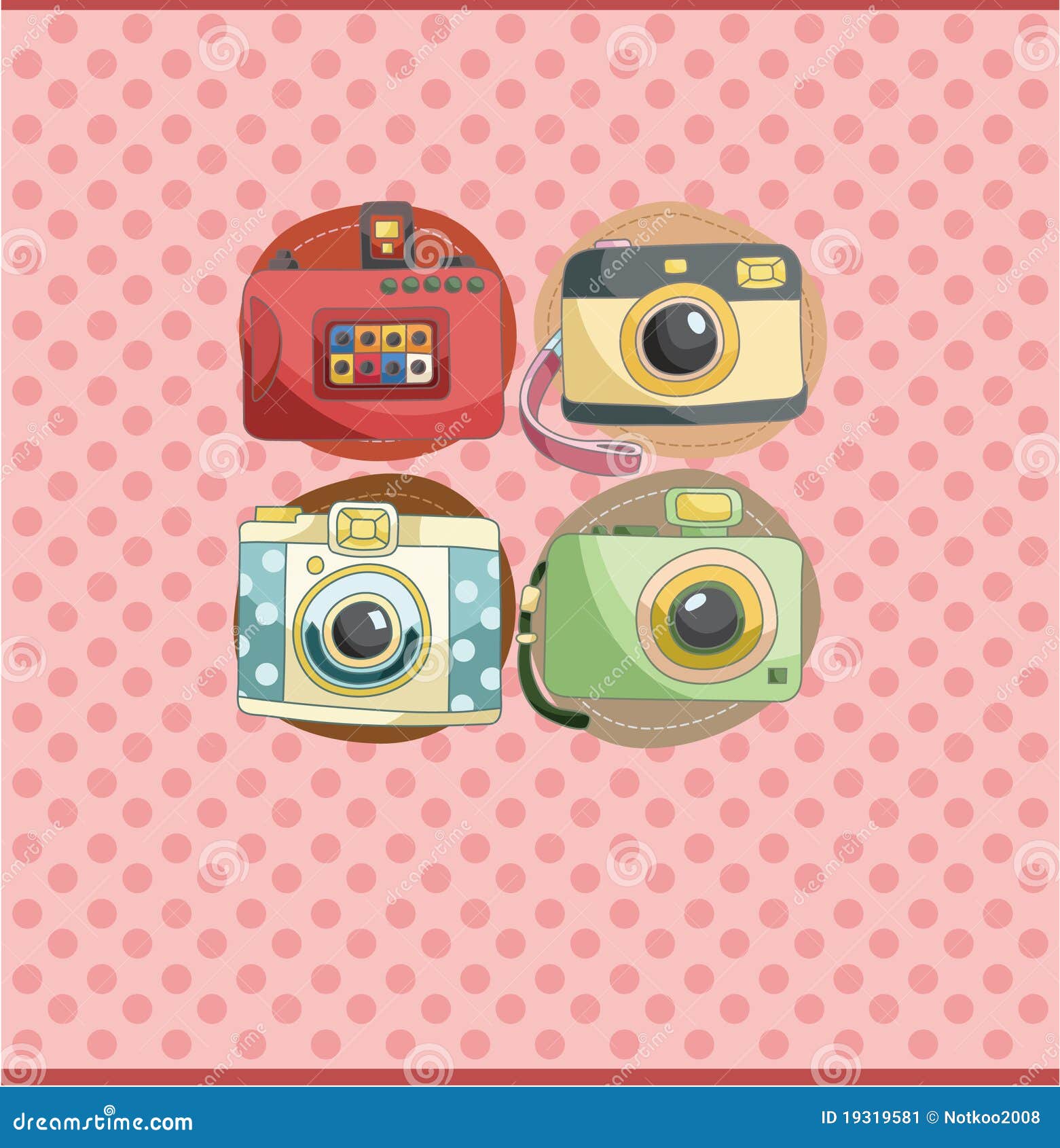 Cartoon Camera Vector Illustration | CartoonDealer.com #8496772