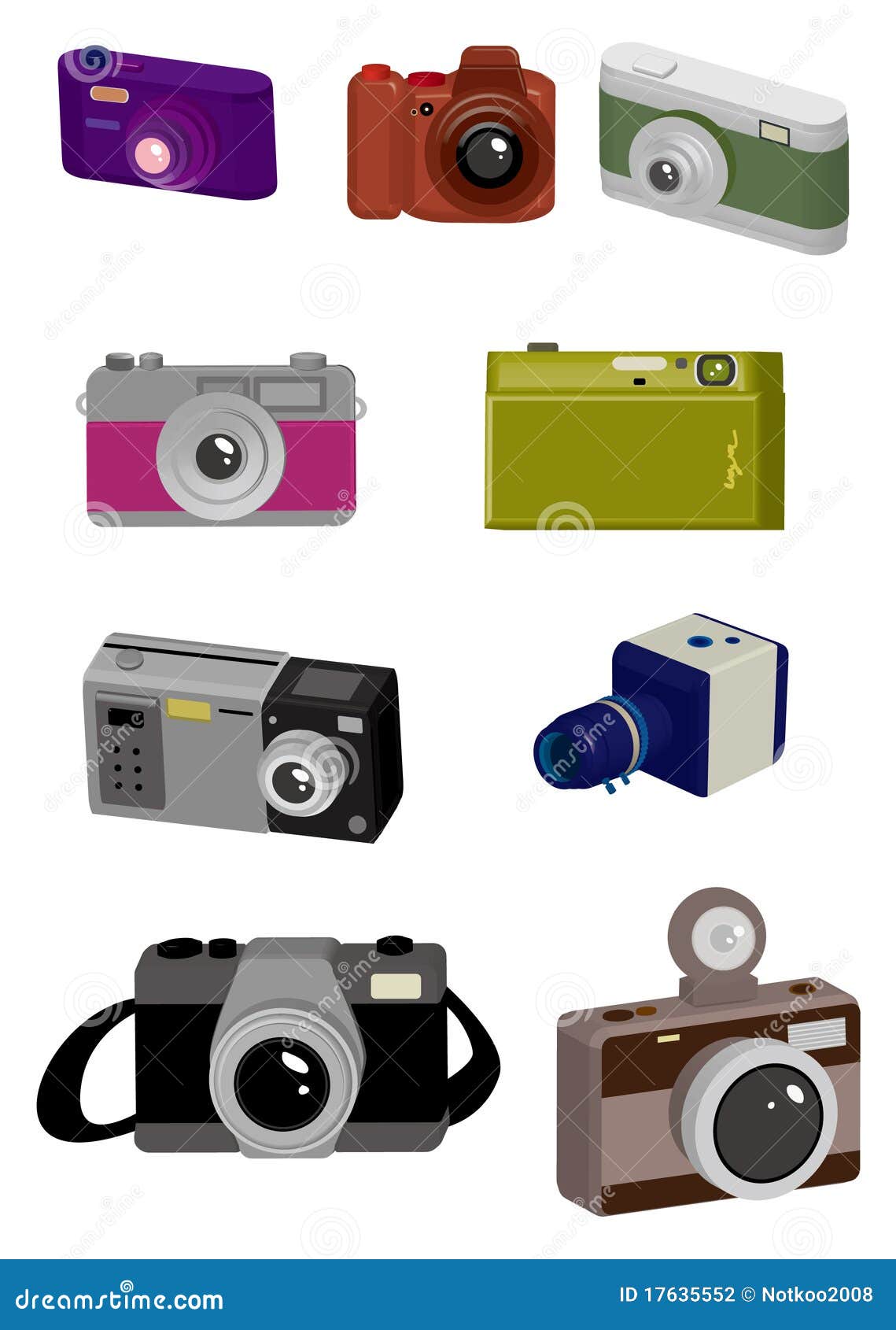 Cartoon Boy With Camera Vector Illustration | CartoonDealer.com #57301860