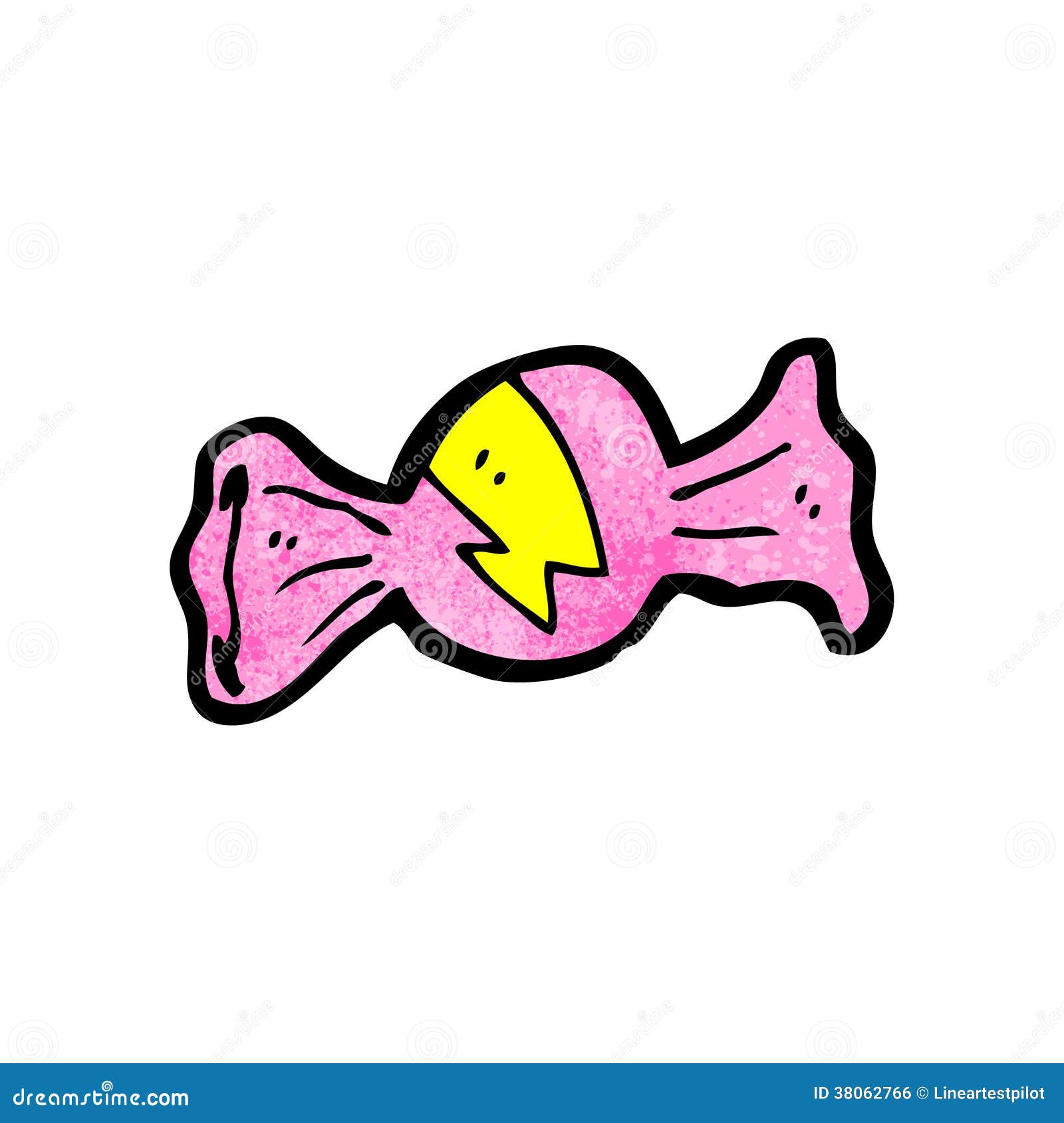 Cartoon candy stock vector. Illustration of drawn, drawing - 38062766