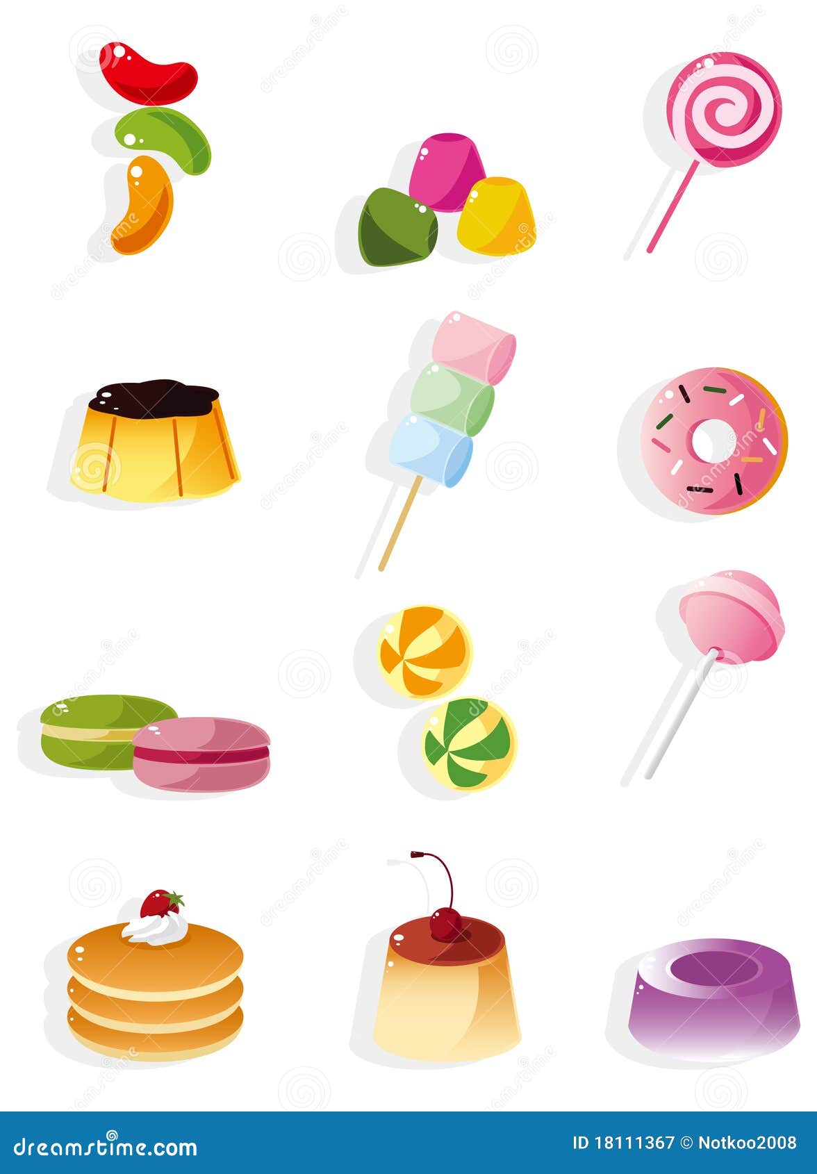 Cartoon candy icon stock vector. Illustration of collection - 18111367
