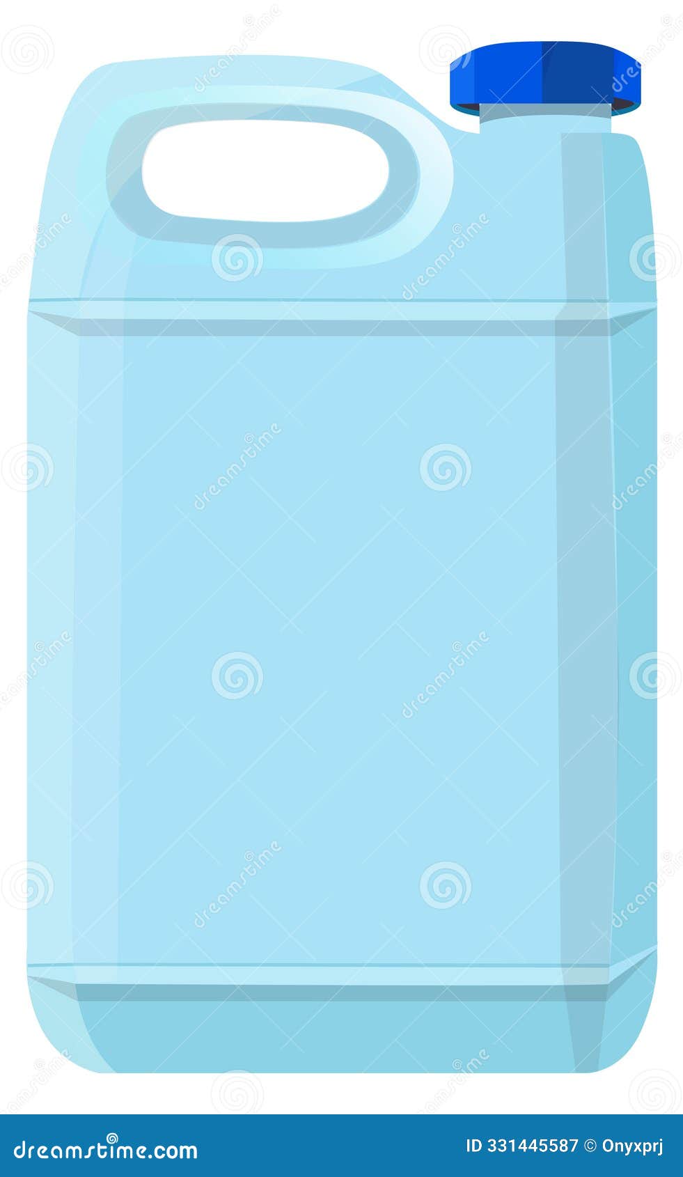 The Canister Icon. Black Silhouette Of A Canister, Container For ...