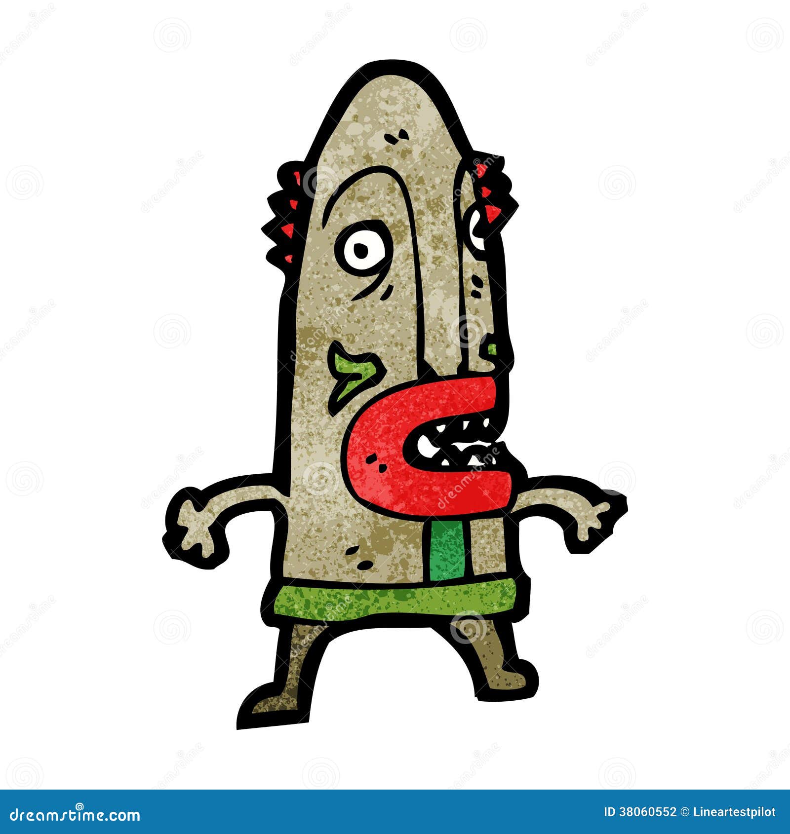 Cartoon About Cannibal | CartoonDealer.com #89284461