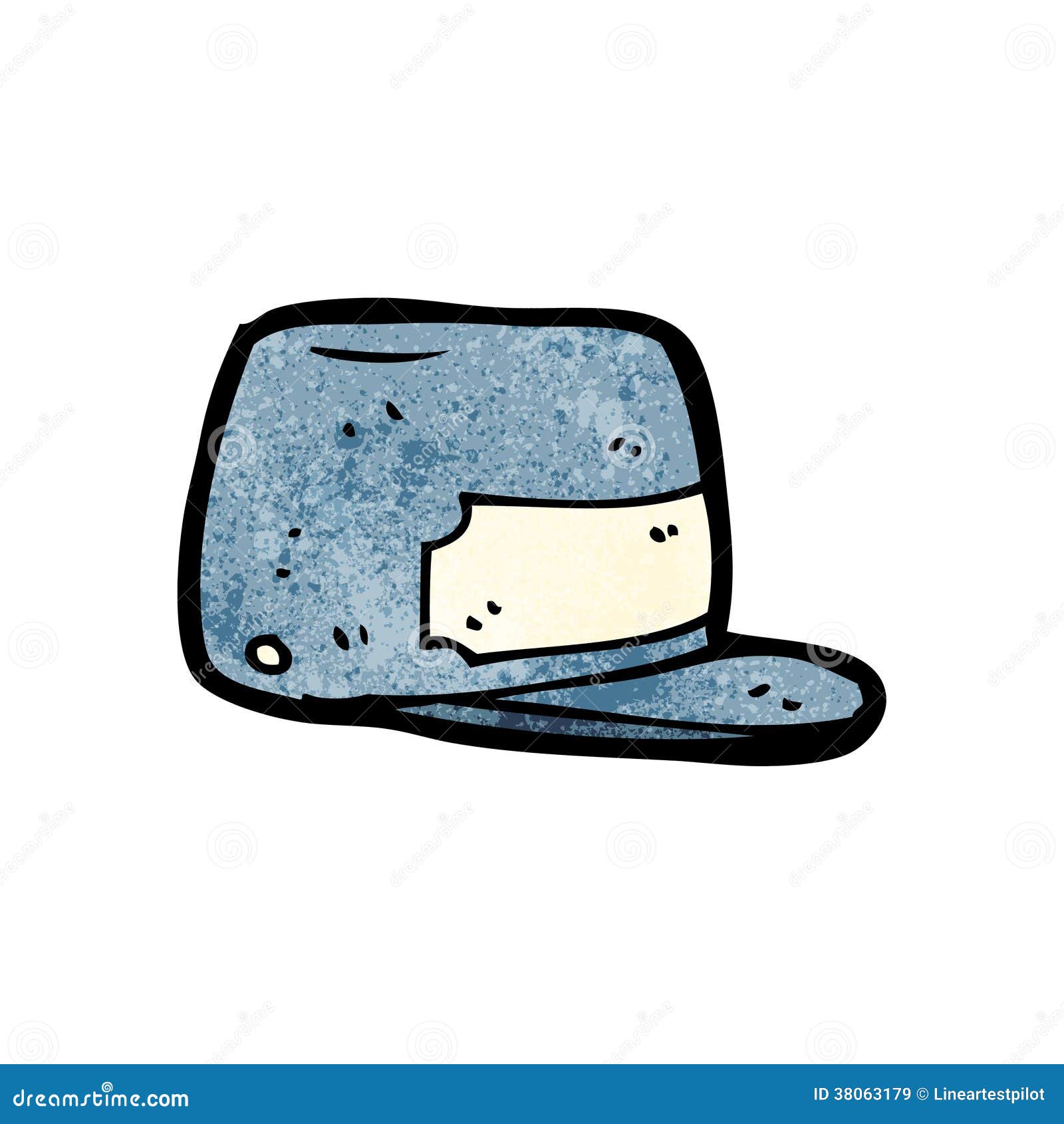 Cartoon cap stock vector. Illustration of cute, drawing - 38063179