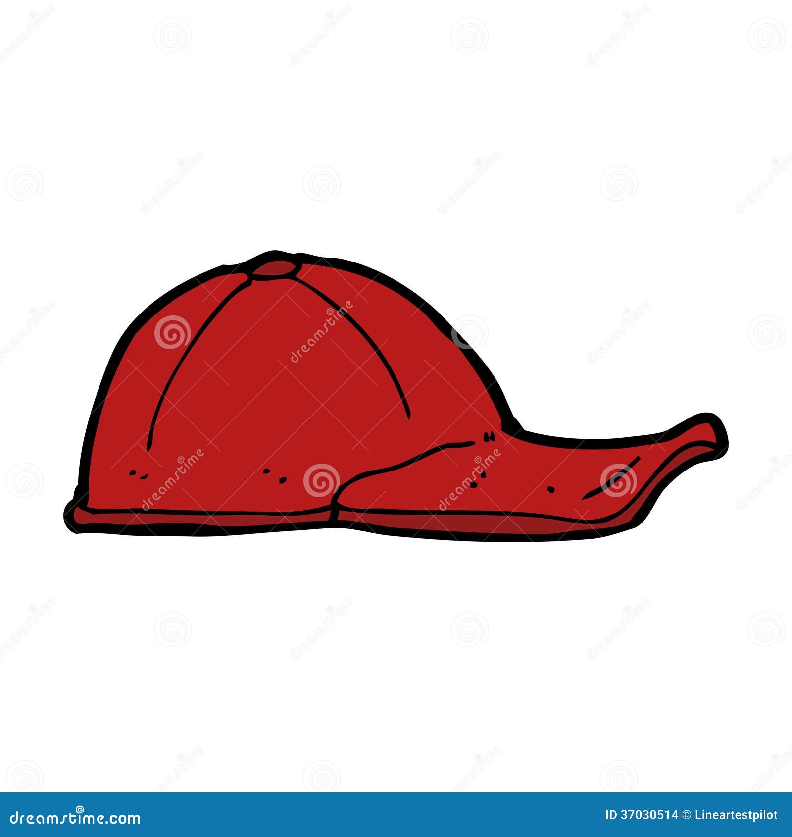 Cartoon cap stock vector. Illustration of cartoon, simple - 37030514