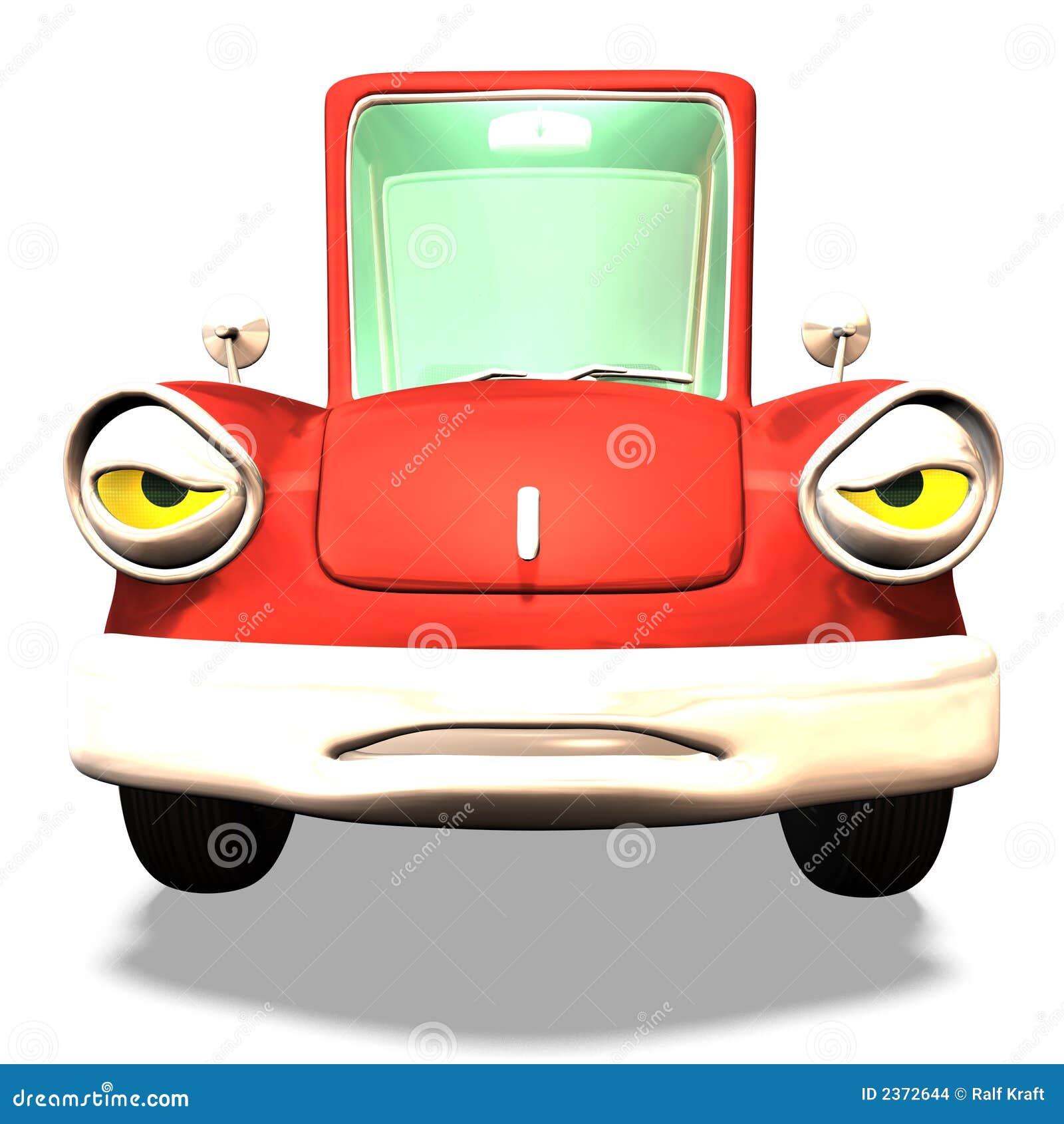 Toon Car Pickup Royalty-Free Stock Photography | CartoonDealer.com #1244147