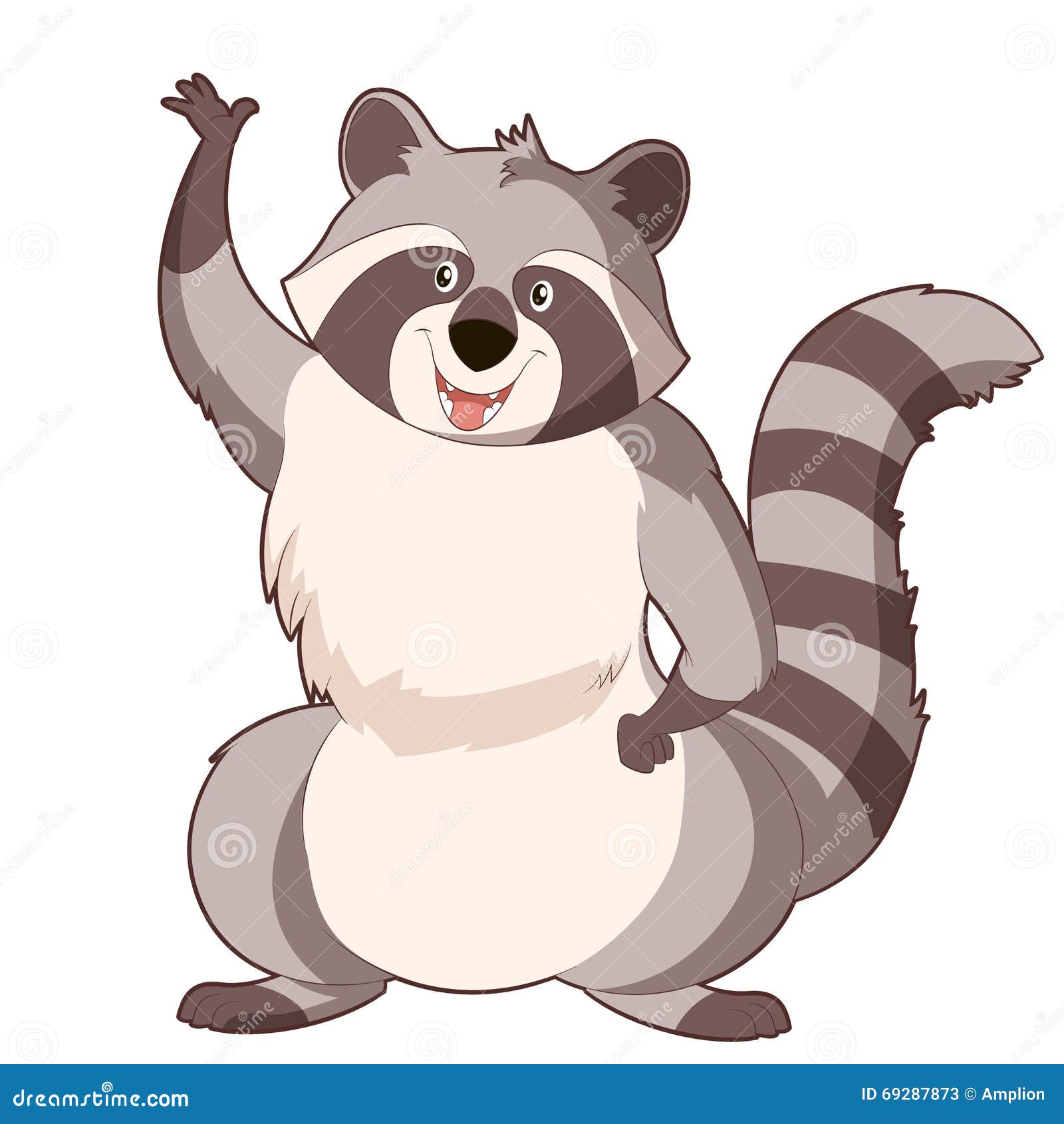 Racoon Cartoons, Illustrations & Vector Stock Images - 8714 Pictures to ...
