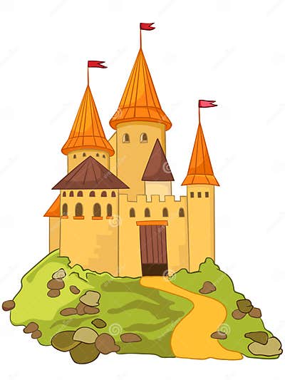Cartoon Castle stock vector. Illustration of clip, fable - 22922703