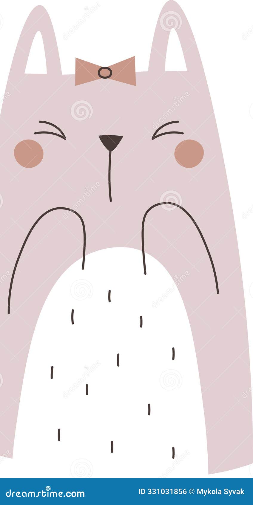 Cartoon Cat Head Laughing stock illustration. Illustration of happy ...