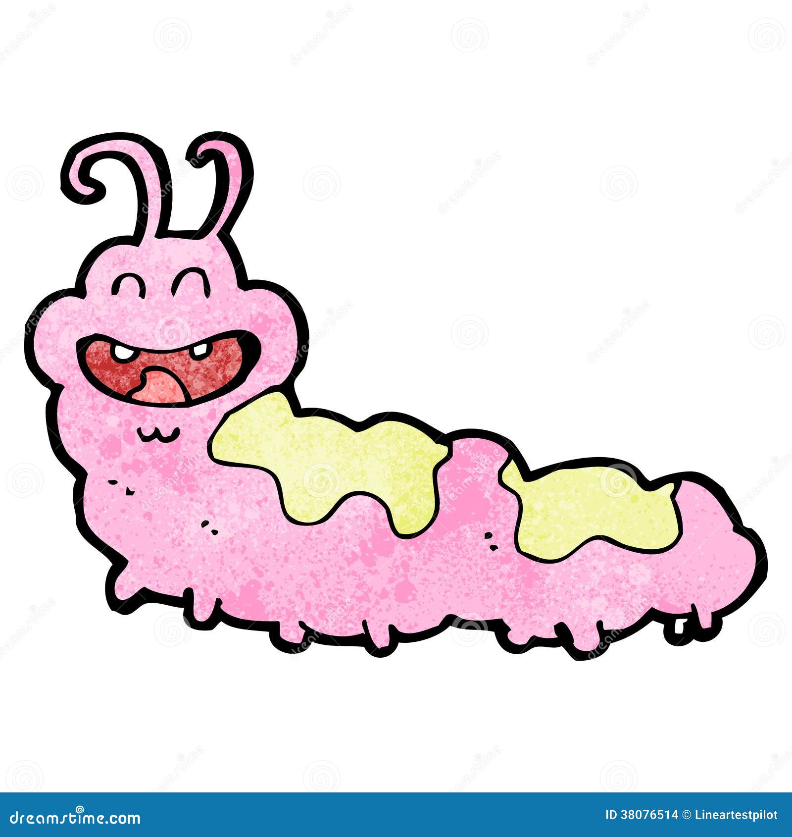Cartoon caterpillar stock vector. Illustration of cartoon - 38076514
