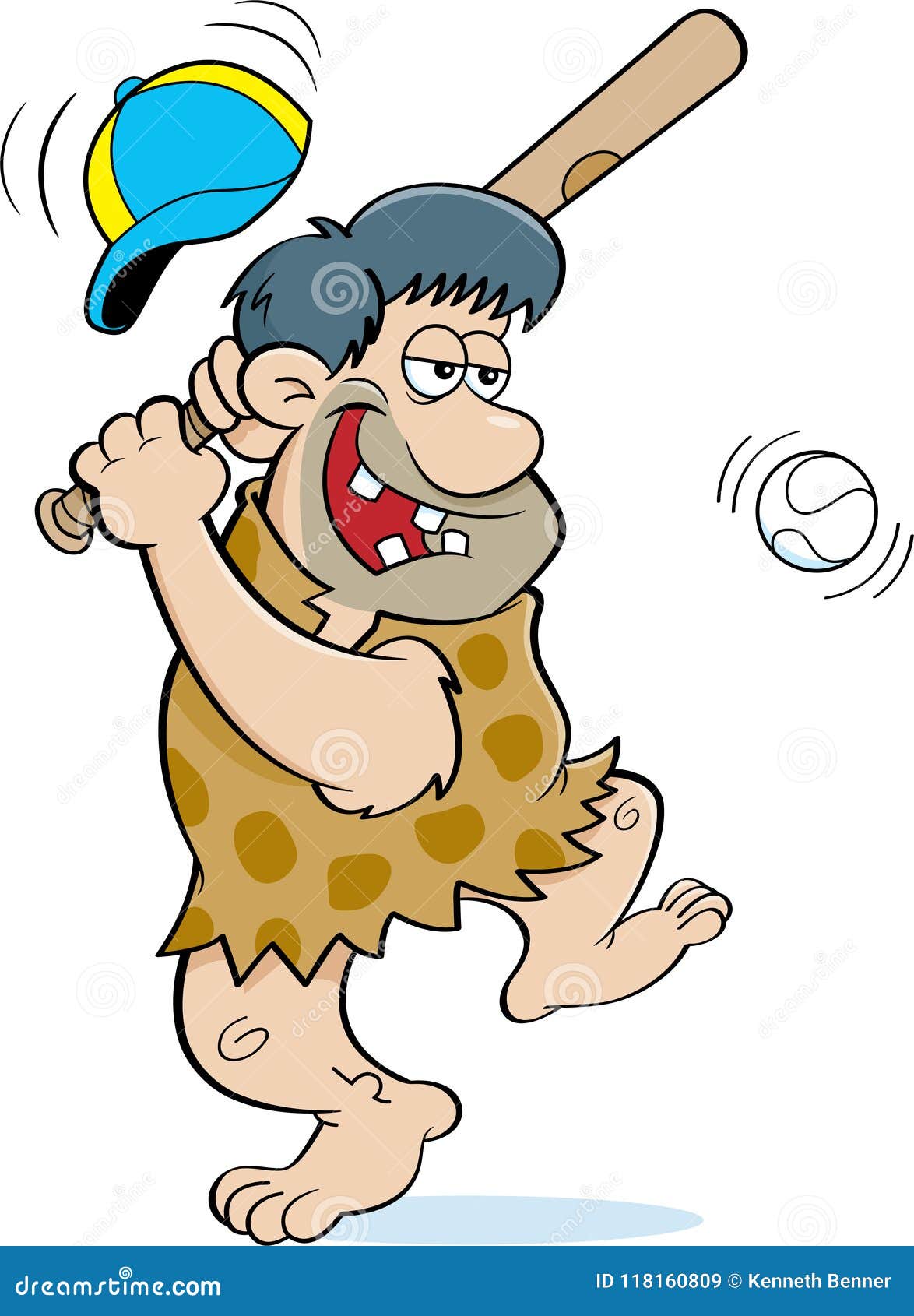 Cartoon Boy Hitting Pinata Game | CartoonDealer.com #145176193