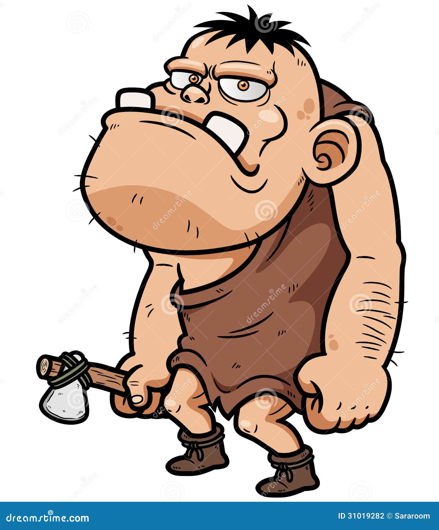 Cartoon caveman stock vector. Illustration of skin, club - 31019282 Cartoon caveman stock vector. Illustration of skin, club - 31019282