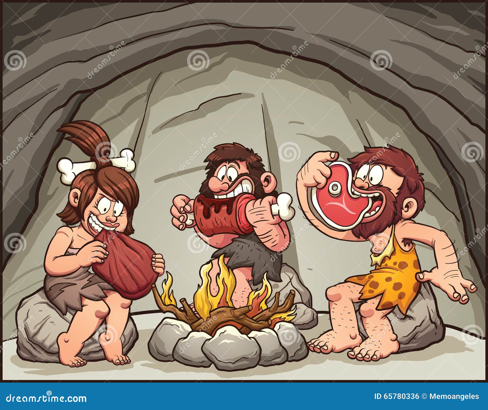 Cavemen Cartoons, Illustrations & Vector Stock Images - 1767 Pictures ...