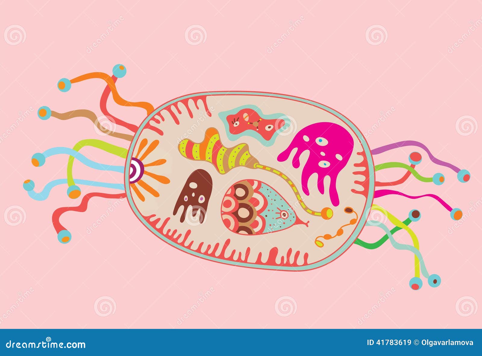 Cartoon Cell Phone Royalty-Free Stock Image | CartoonDealer.com #4219366