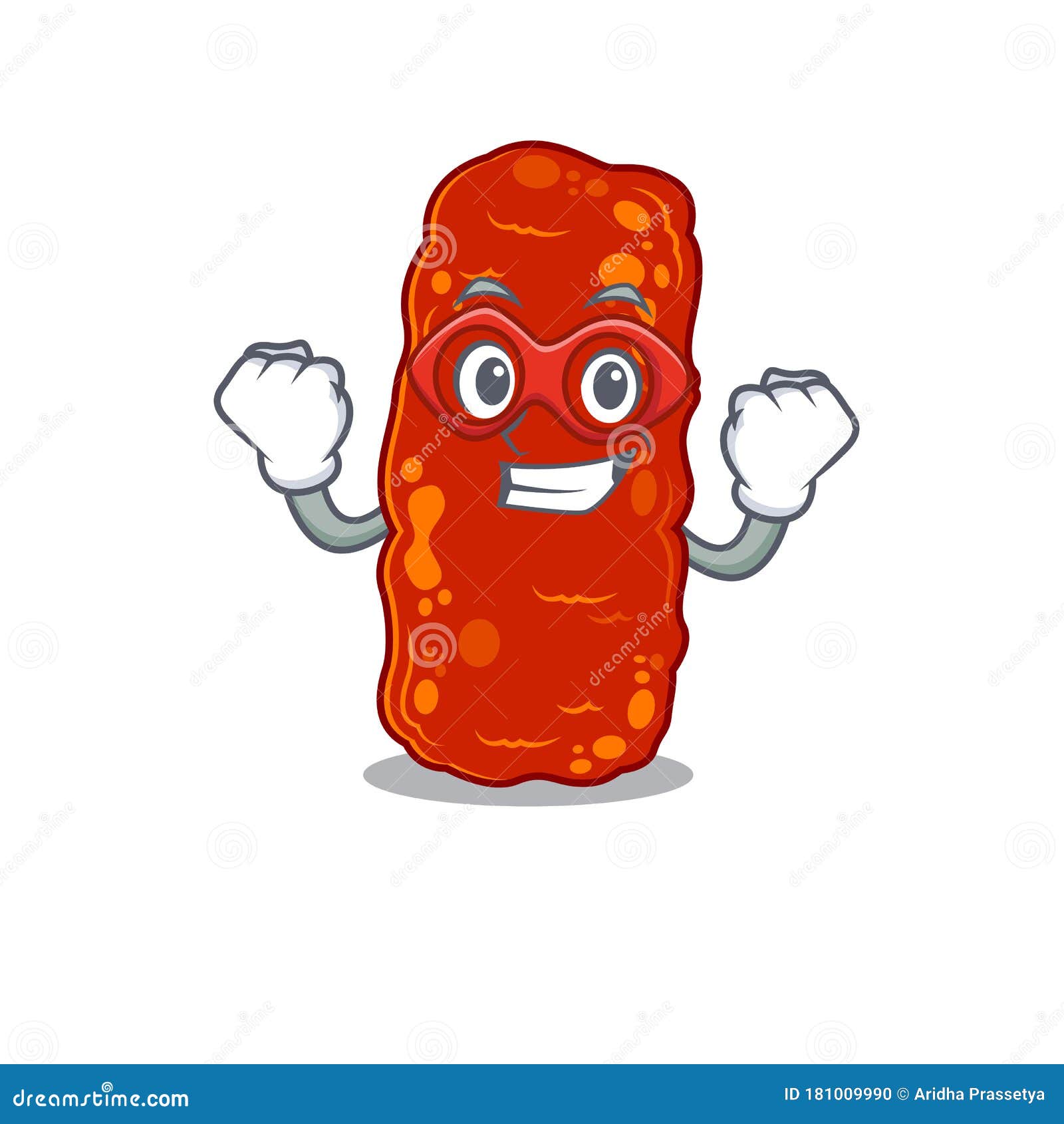A Cartoon Character of Acinetobacter Bacteria Performed As a Super Hero ...