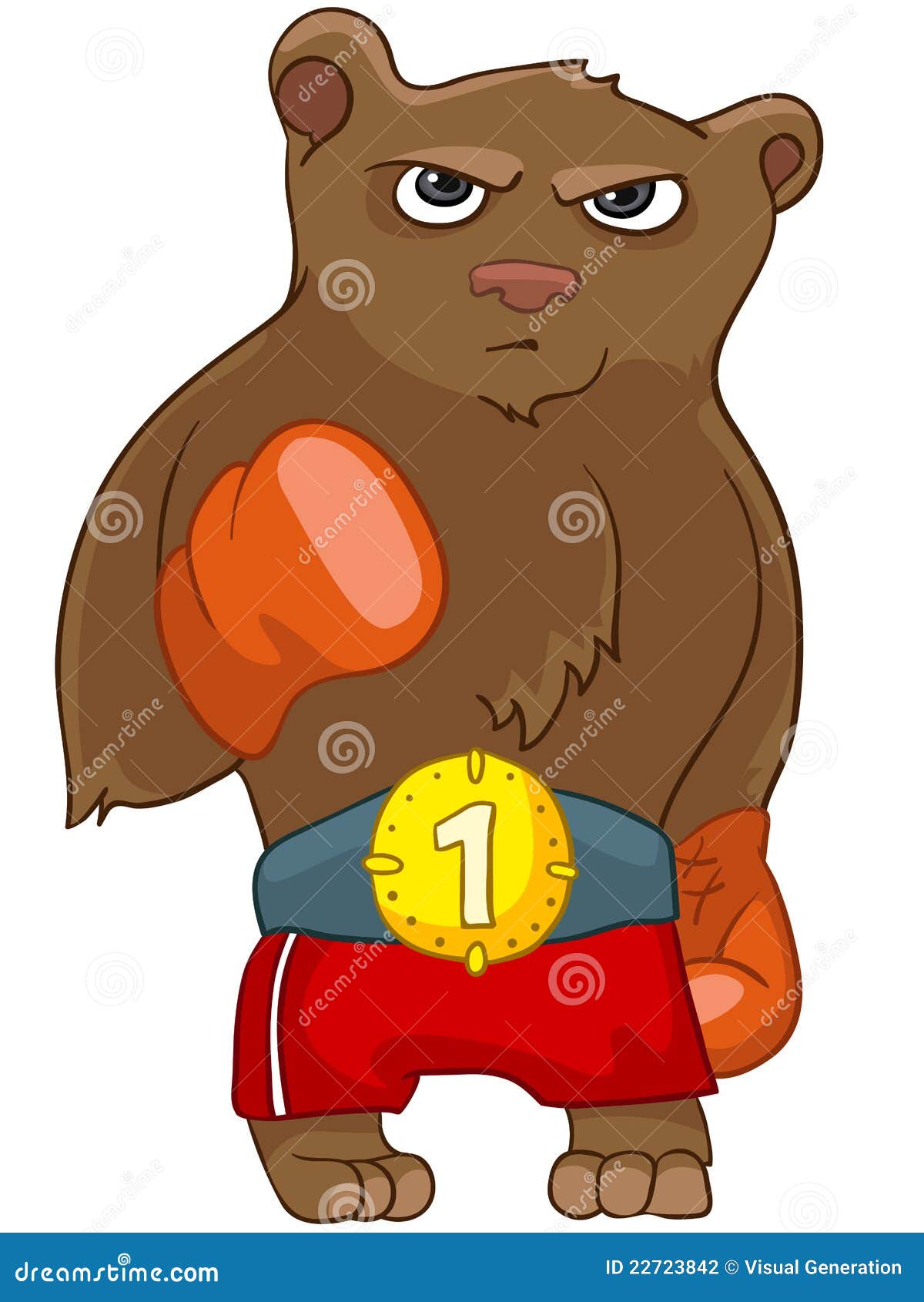 Cartoon Character Bear Vector Illustration | CartoonDealer.com #22723842