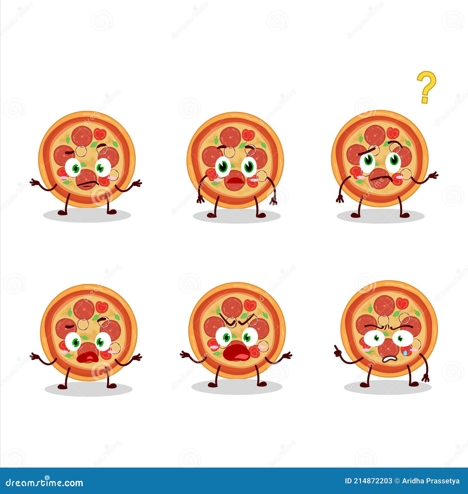 Afraid Minced Meat In The Cartoon Fridge | CartoonDealer.com #146439919