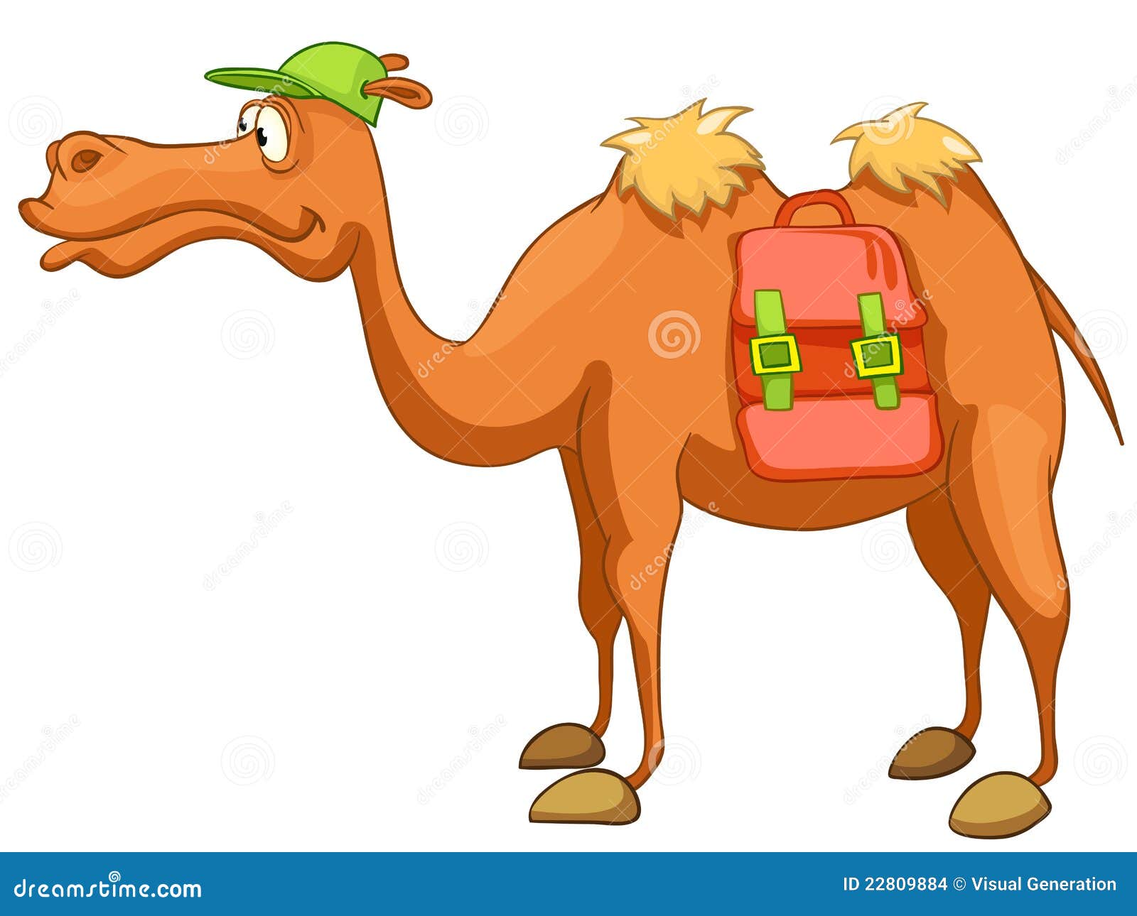 Cartoon Character Camel stock vector. Illustration of adorable - 22809884