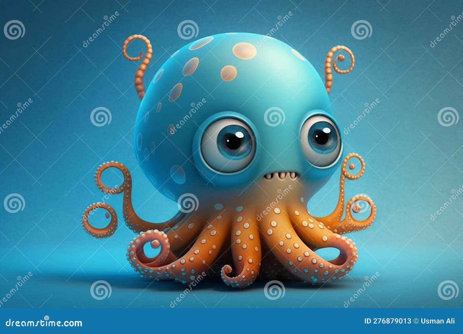 Little Blue Octopus
