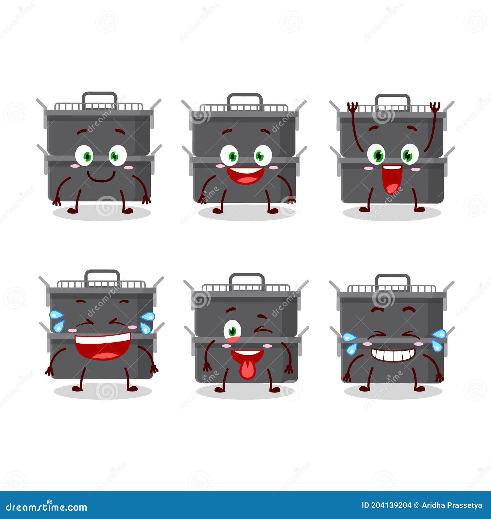 Funny Roaster Cartoon Standing With Laughing Royalty-Free Illustration ...