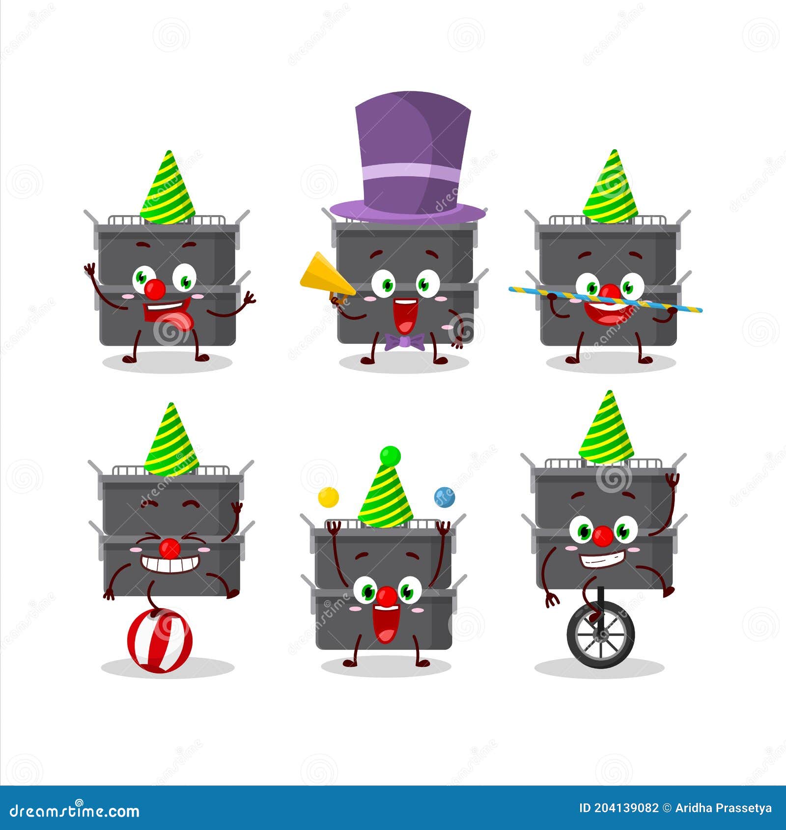 Funny Roaster Cartoon Standing With Laughing Royalty-Free Illustration ...