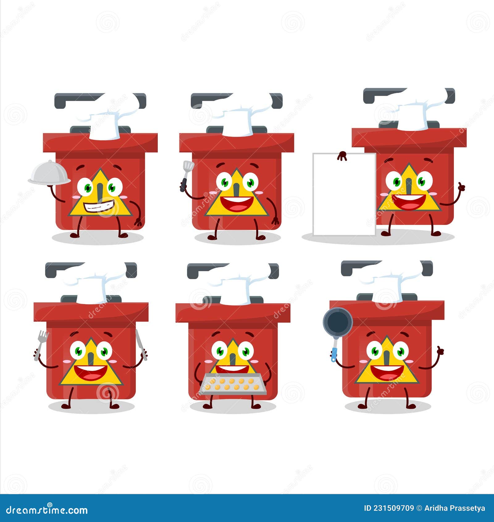 Dynamite Blasting Machine Cartoon Character With Love Cute Emoticon ...