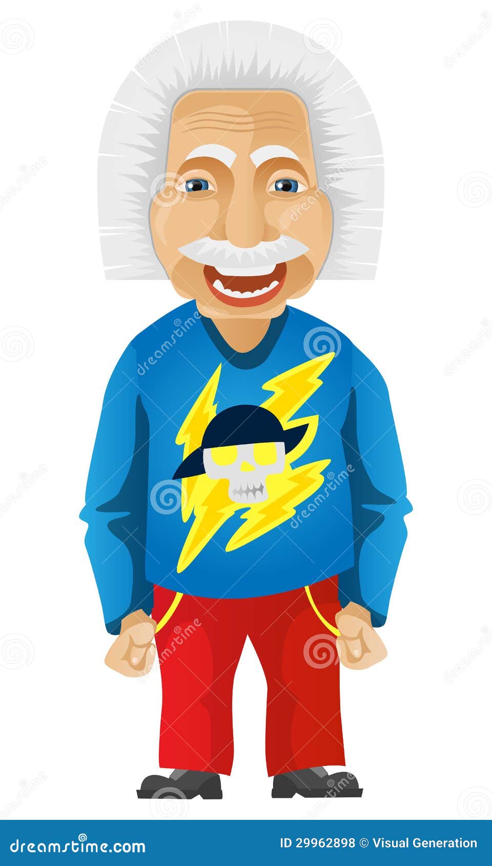 Einstein stock illustration. Illustration of intelligence - 29962898