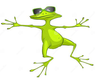 Cartoon Character Frog stock vector. Illustration of waterfrog - 20631262