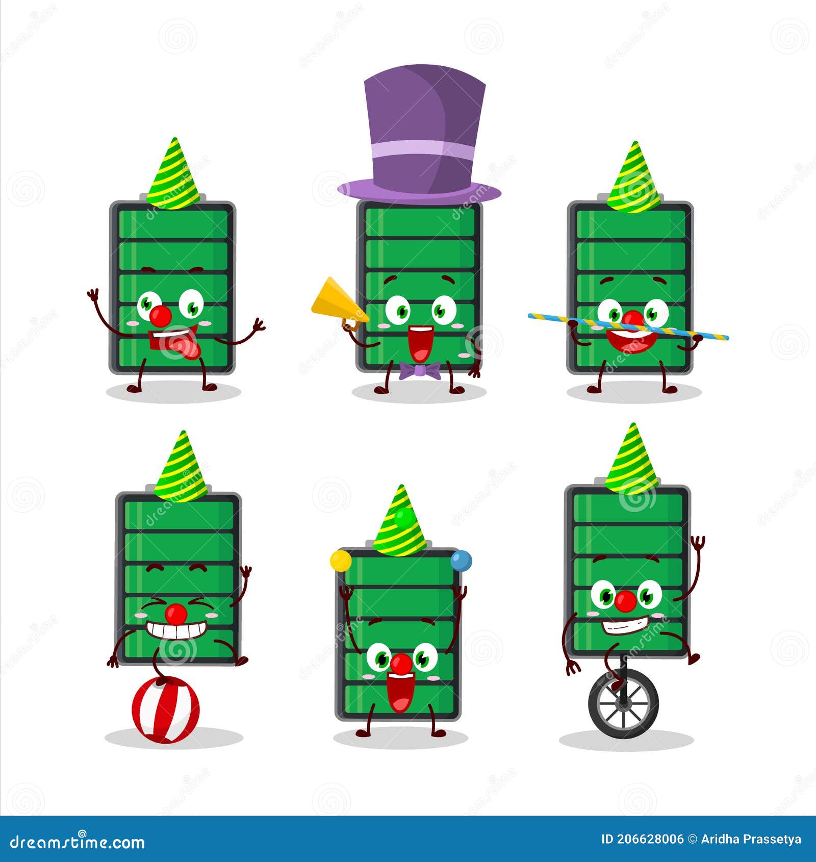 Fully Charge Battery Cartoon Character With Love Cute Emoticon ...