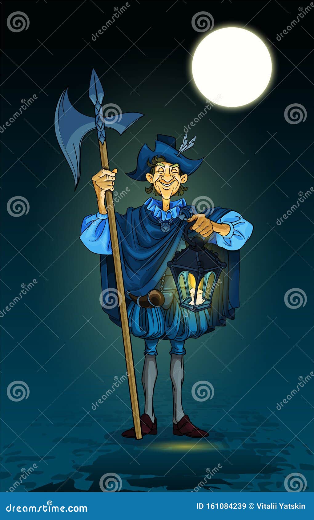 Halberd Vector Medieval Isolated Illustration Weapon Ancient Background ...