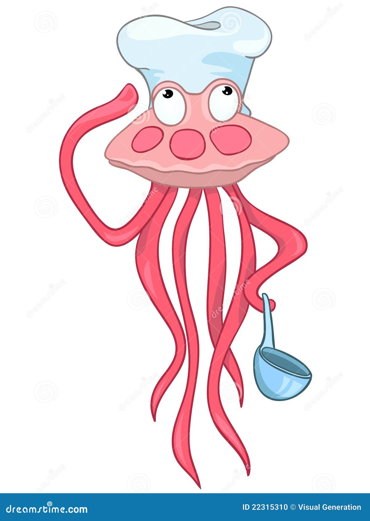 Cartoon Character Medusa stock vector. Illustration of friendly - 22315310