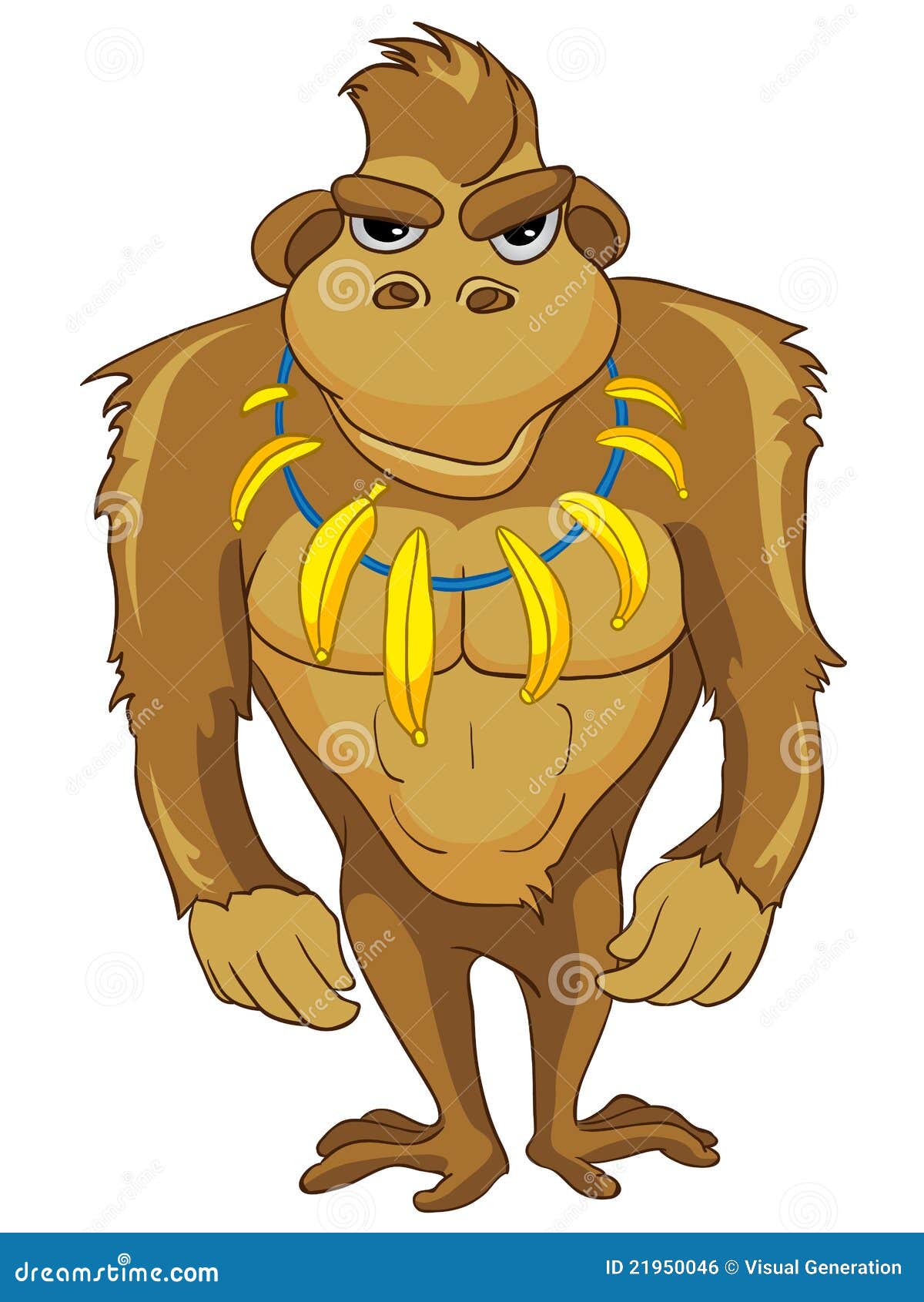 Cartoon Character Monkey stock vector. Illustration of young - 21950046