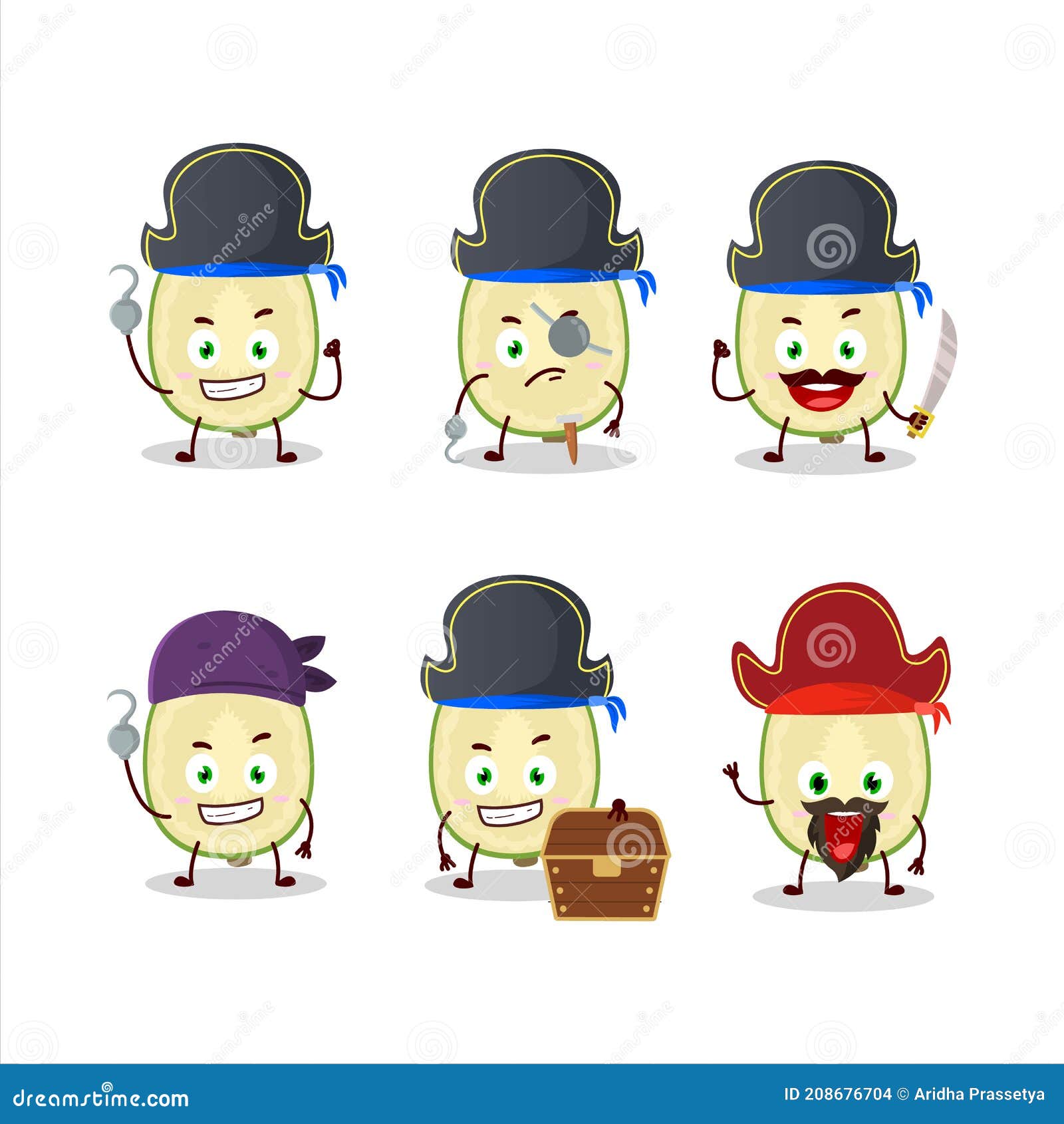 Slice Of Ambarella Cartoon Character With Various Angry Expressions ...