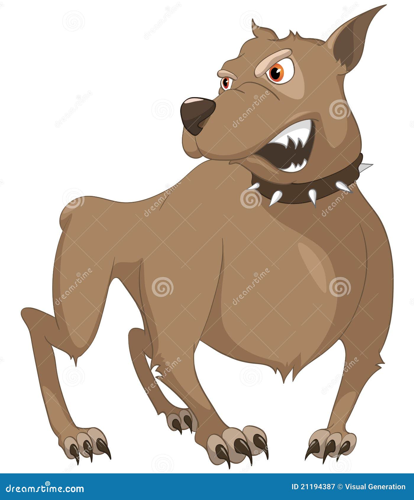 Cartoon Character Sly Dog | CartoonDealer.com #21194387