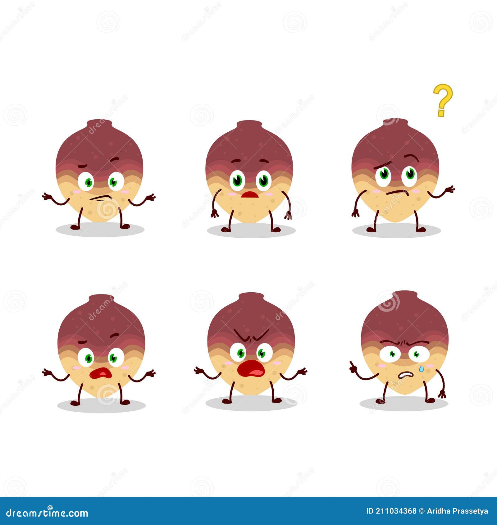 Cartoon Character of Swede with What Expression Stock Vector ...