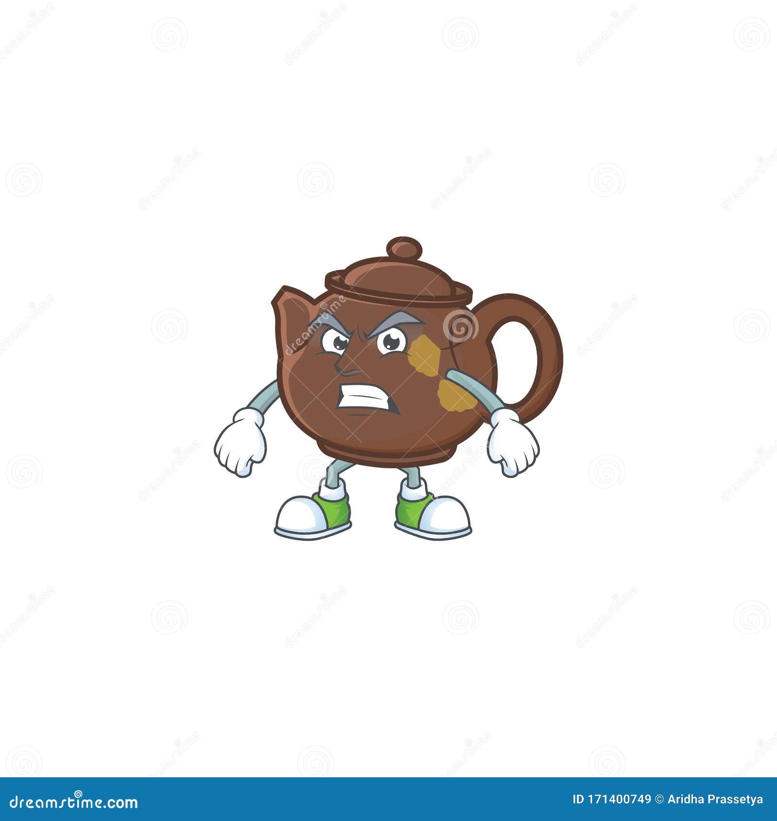 Angry Teapot Cartoon | CartoonDealer.com #44305292