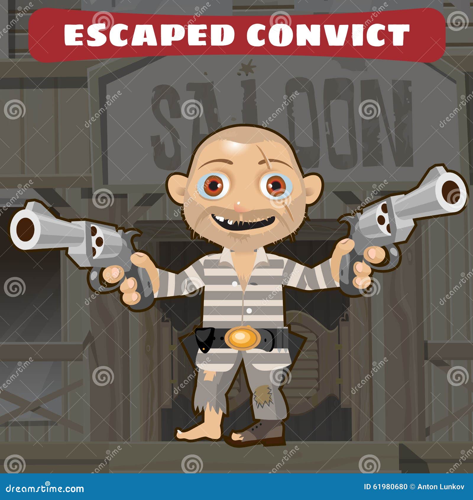 People Escaped From The Virus Cartoon Vector | CartoonDealer.com #210377025