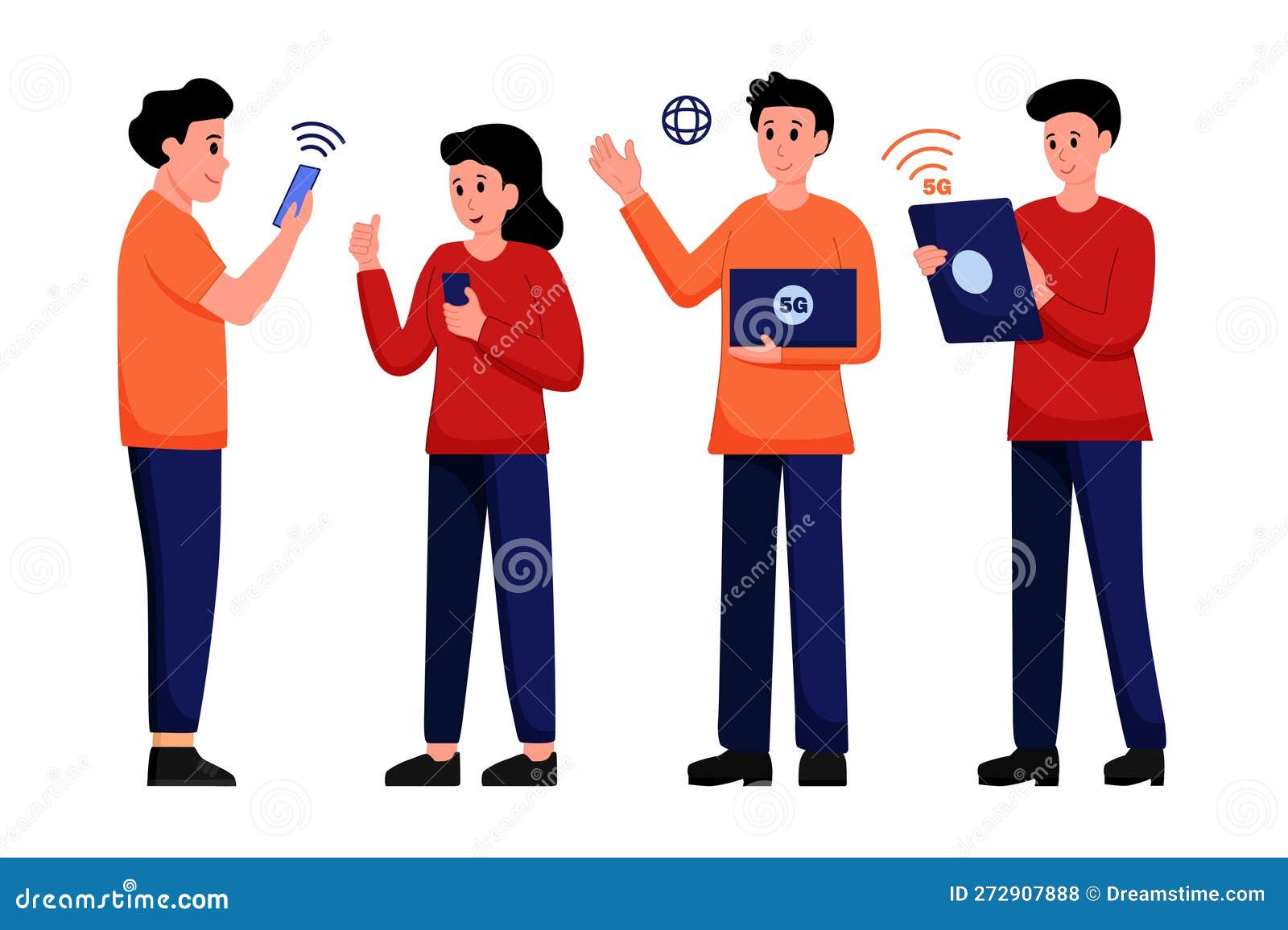 Cartoon Characters Using Mobile Wireless Technology for Faster ...