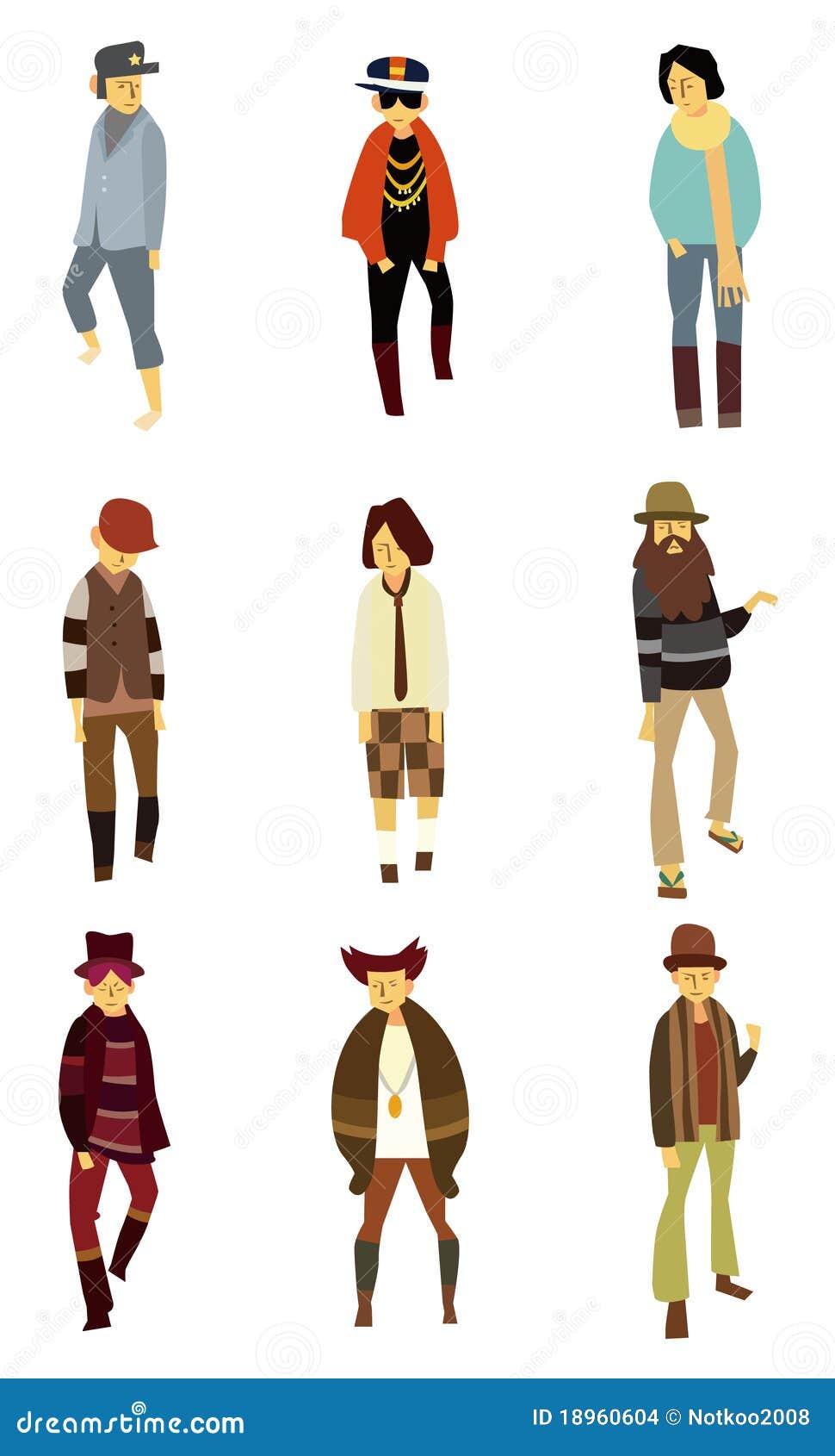 Cartoon Charming Young Man Icon Vector Illustration | CartoonDealer.com ...