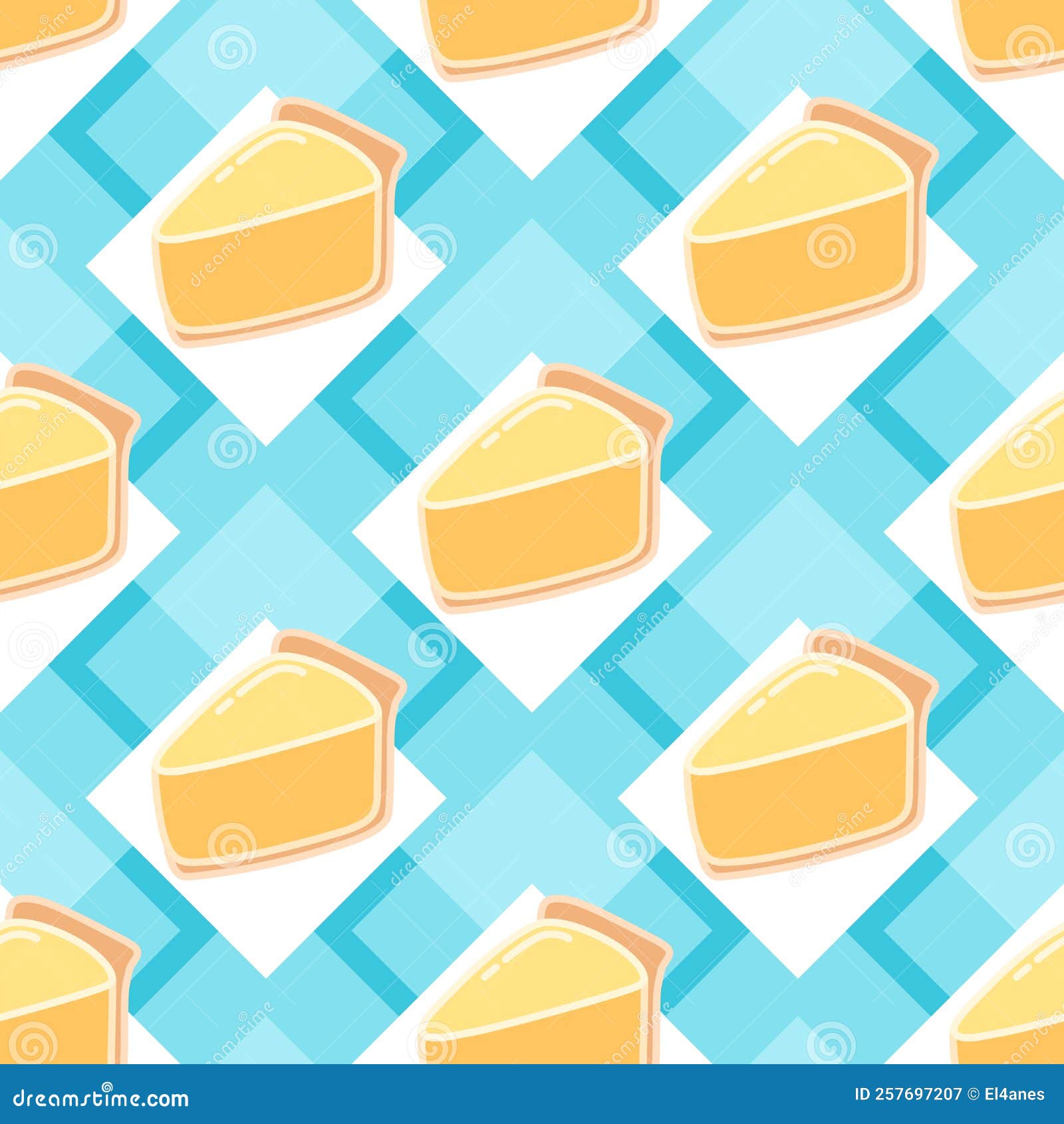 Cartoon Cheesecake Slice Drawing | CartoonDealer.com #219455559